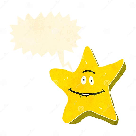 Retro cartoon star stock vector. Illustration of retro - 37593897