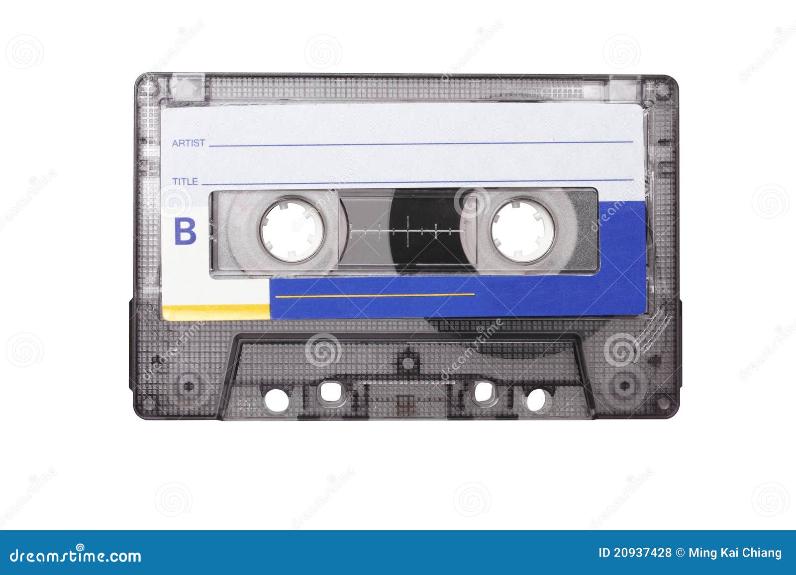 Retro cassette tape stock photo. Image of plastic, multimedia - 20937428