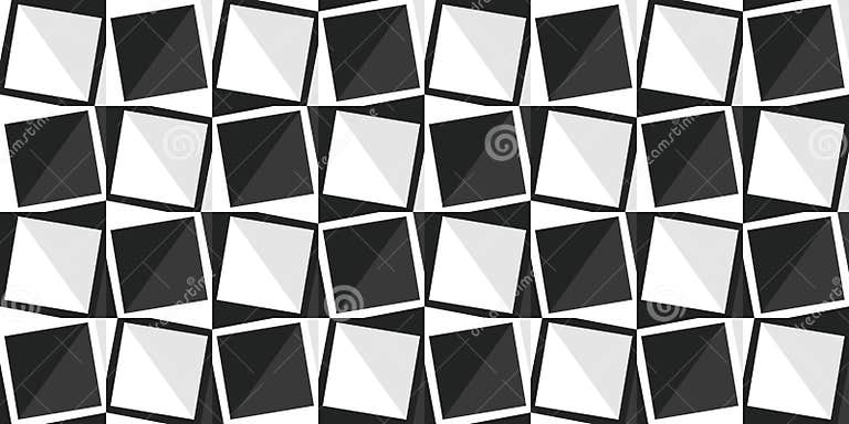 Retro Chess Pattern of Square Curved Tiles. Stock Illustration ...