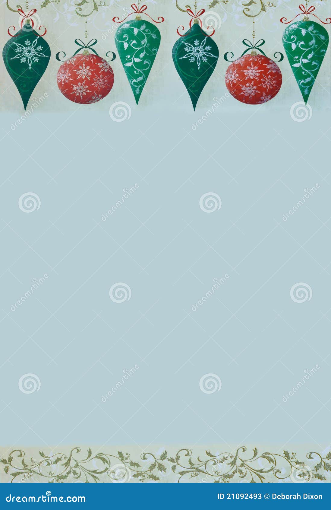 Retro Christmas Border stock illustration. Illustration of inside ...