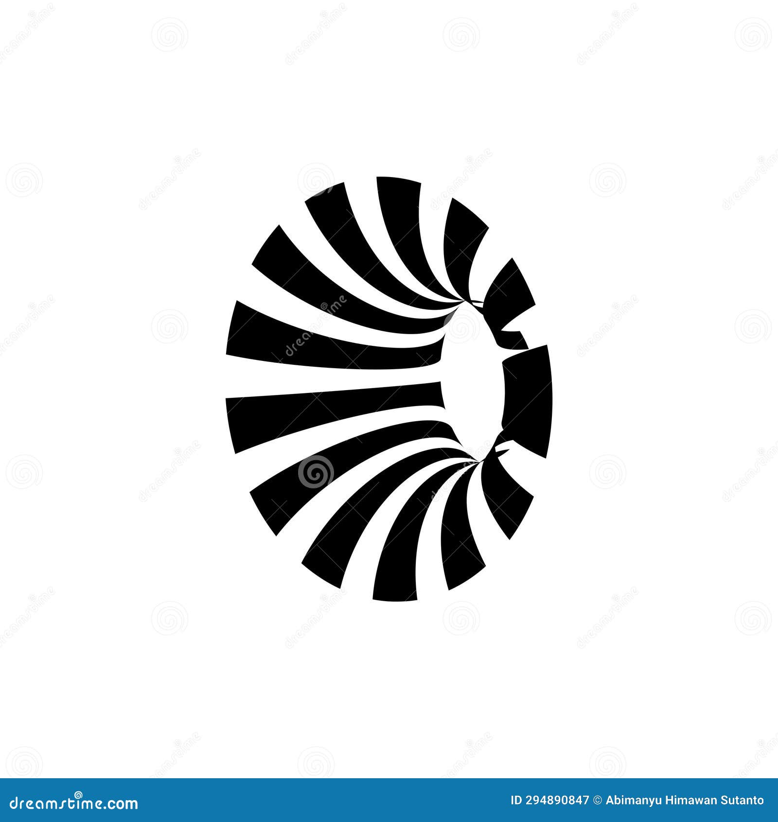 Retro circle vector stock vector. Illustration of background - 294890847