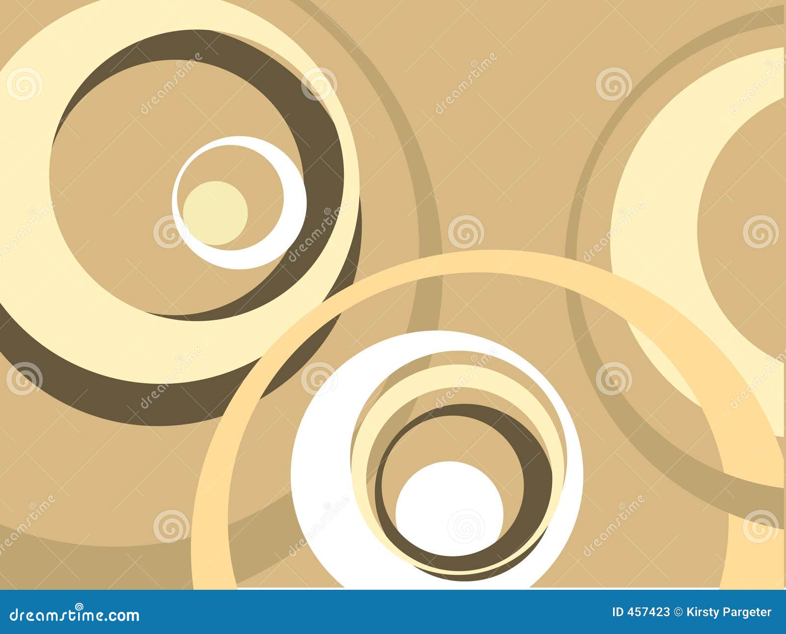 Retro circles stock vector. Illustration of tiling, brush - 457423