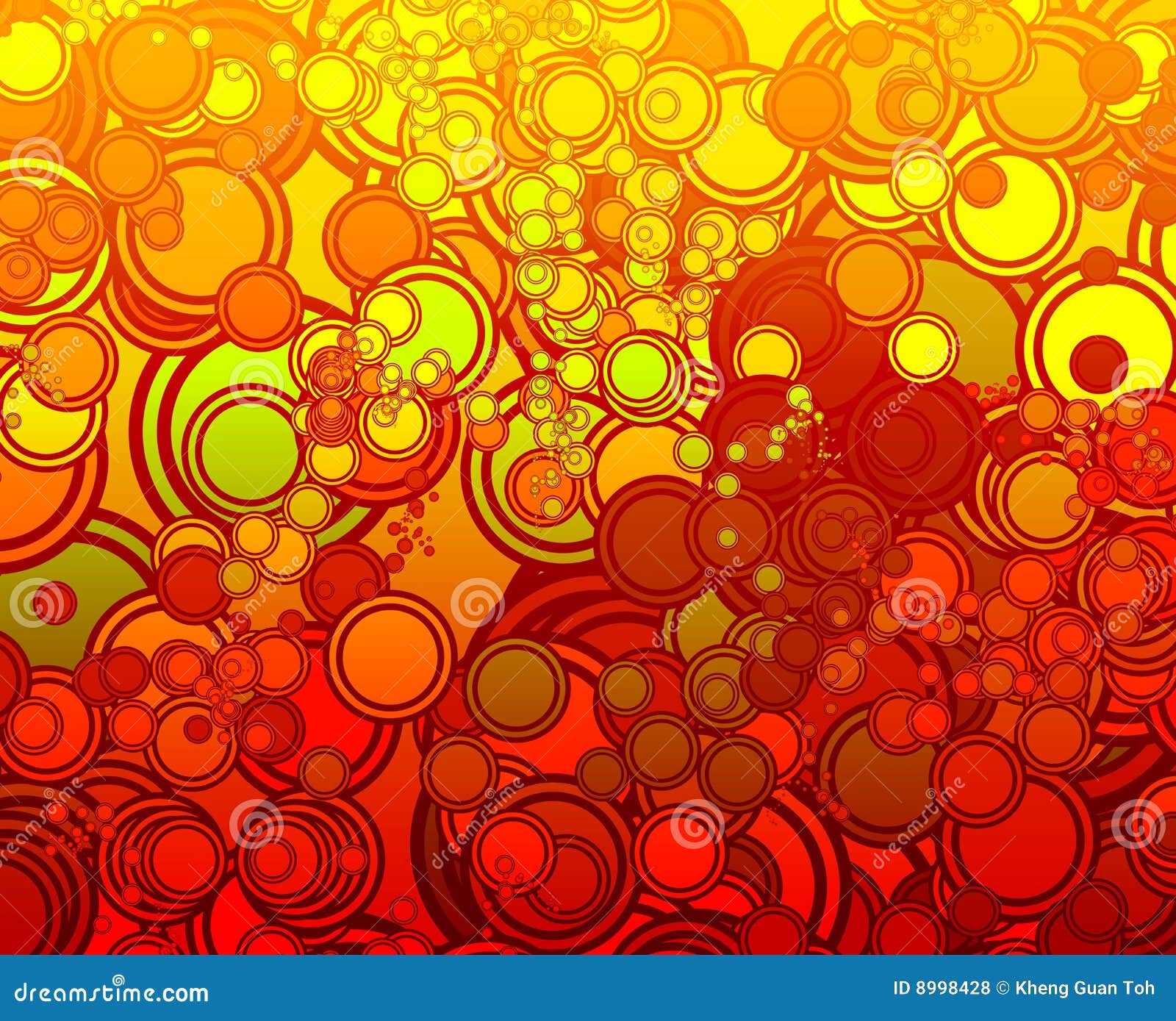 Retro circles stock illustration. Illustration of hued - 8998428