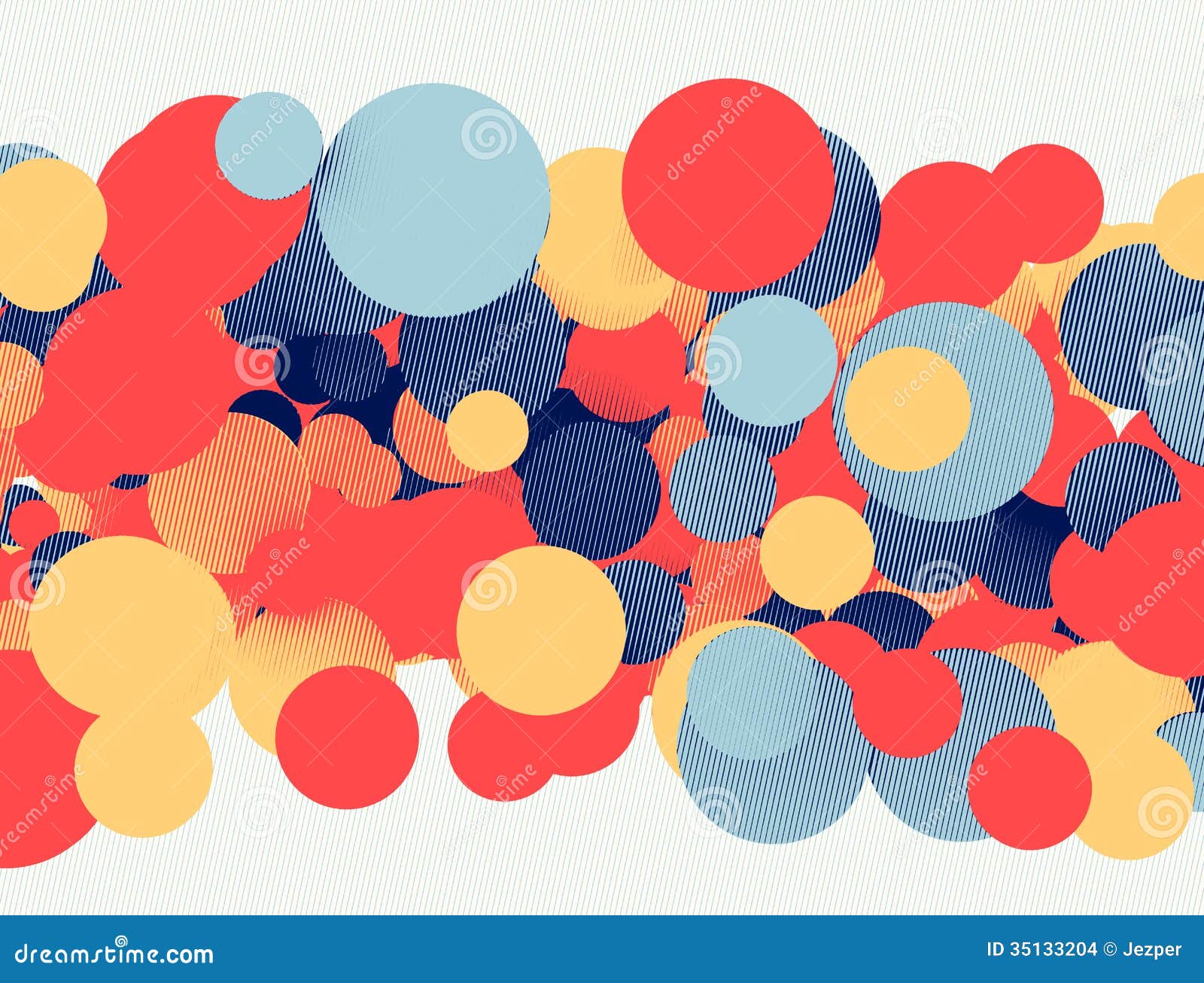 Retro circles background stock illustration. Illustration of abstract ...