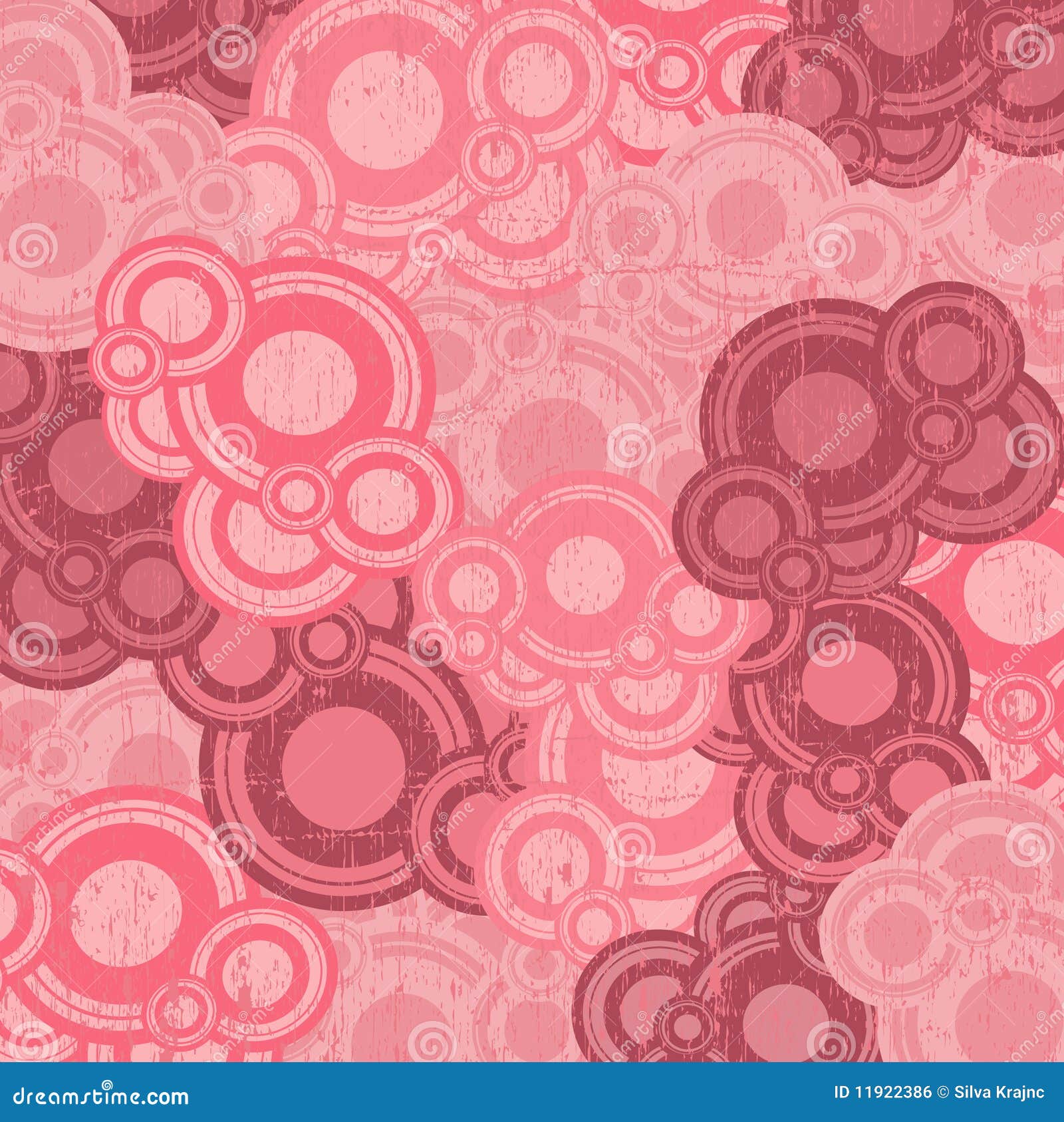 Retro Circles Background Vector Stock Vector - Illustration of drawing ...