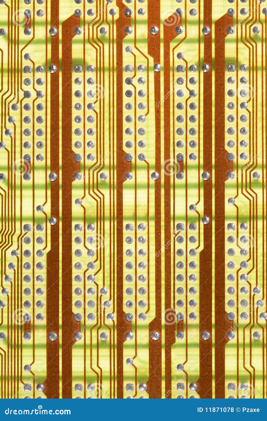 Retro Circuit Board Background Stock Illustration - Illustration of ...