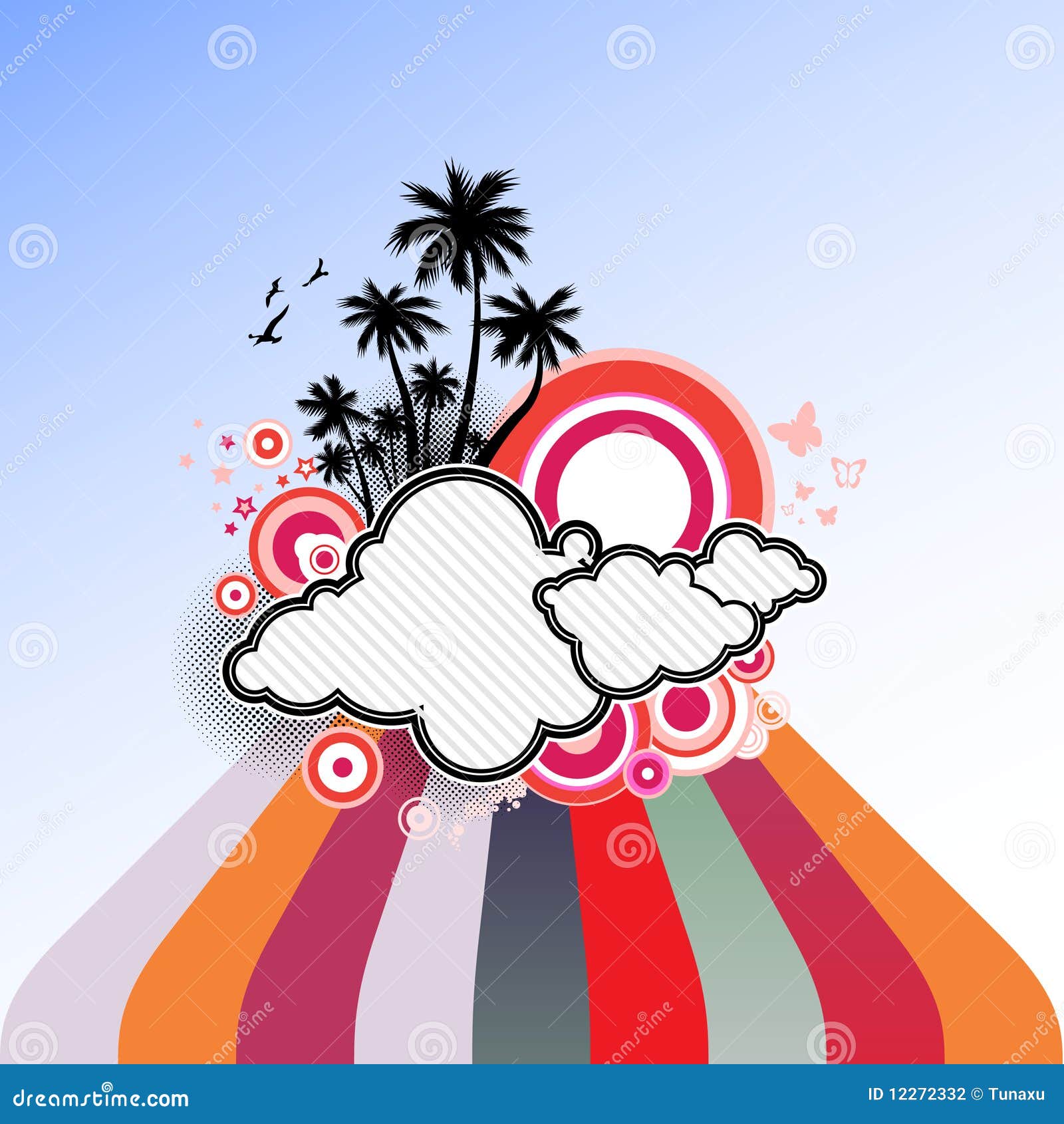 Retro city vector stock vector. Illustration of town - 12272332