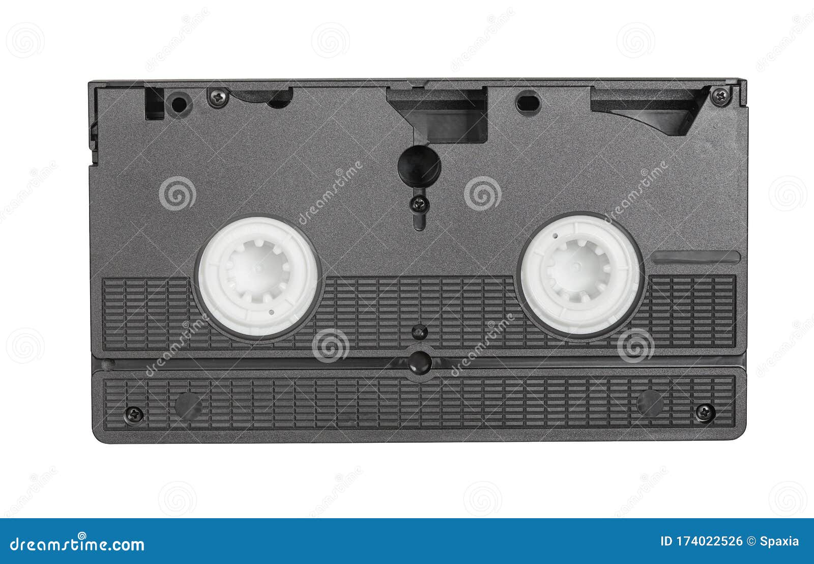 Retro Classic Vhs Video Tape Isolated on White Stock Photo - Image of ...