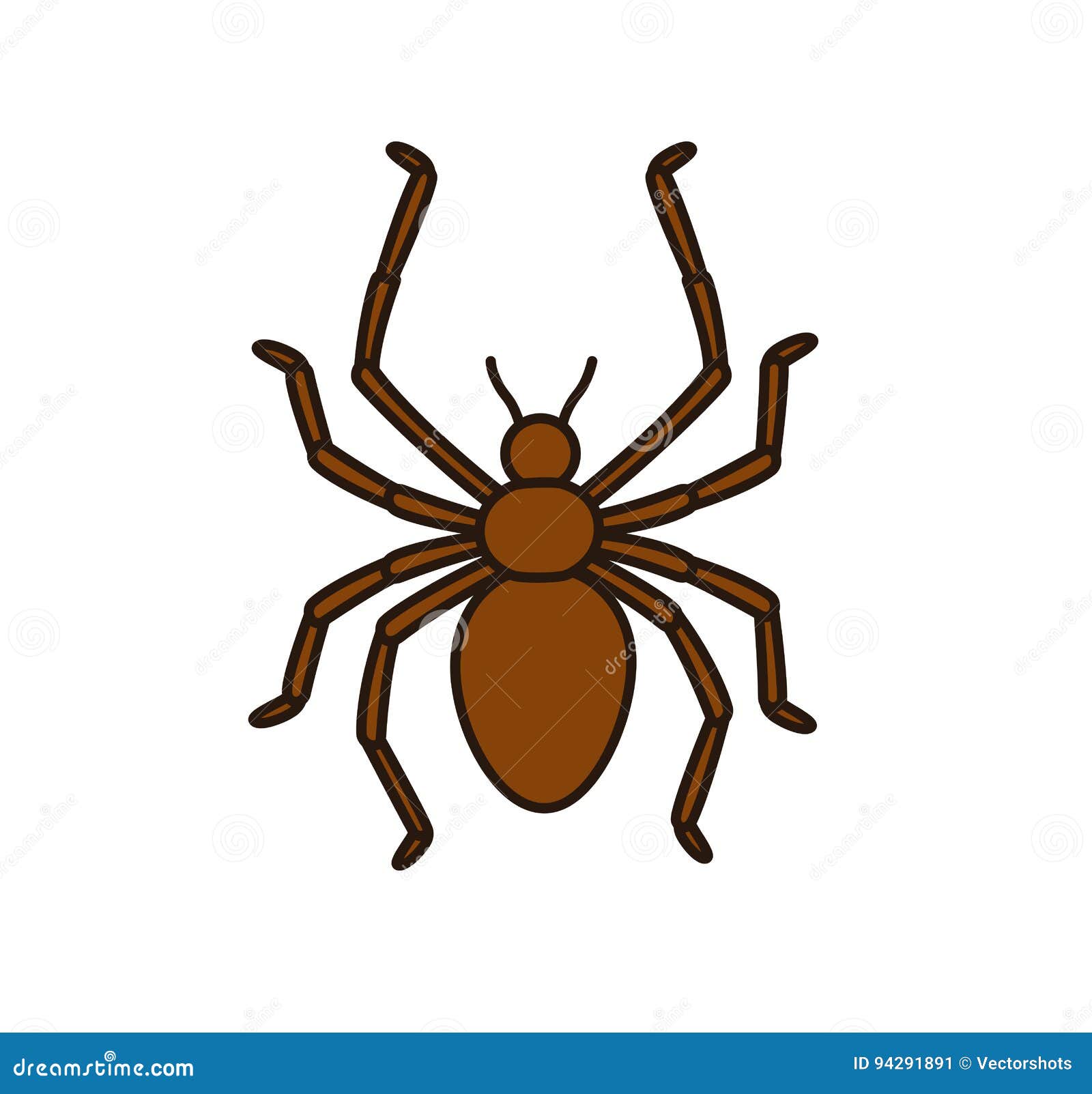 Retro clipart del ragno illustrazione vettoriale. Illustrazione di ...