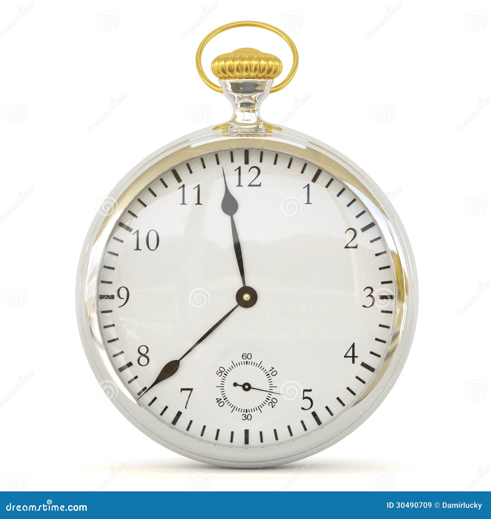 Retro Clock. Stock Photo | CartoonDealer.com #30490709