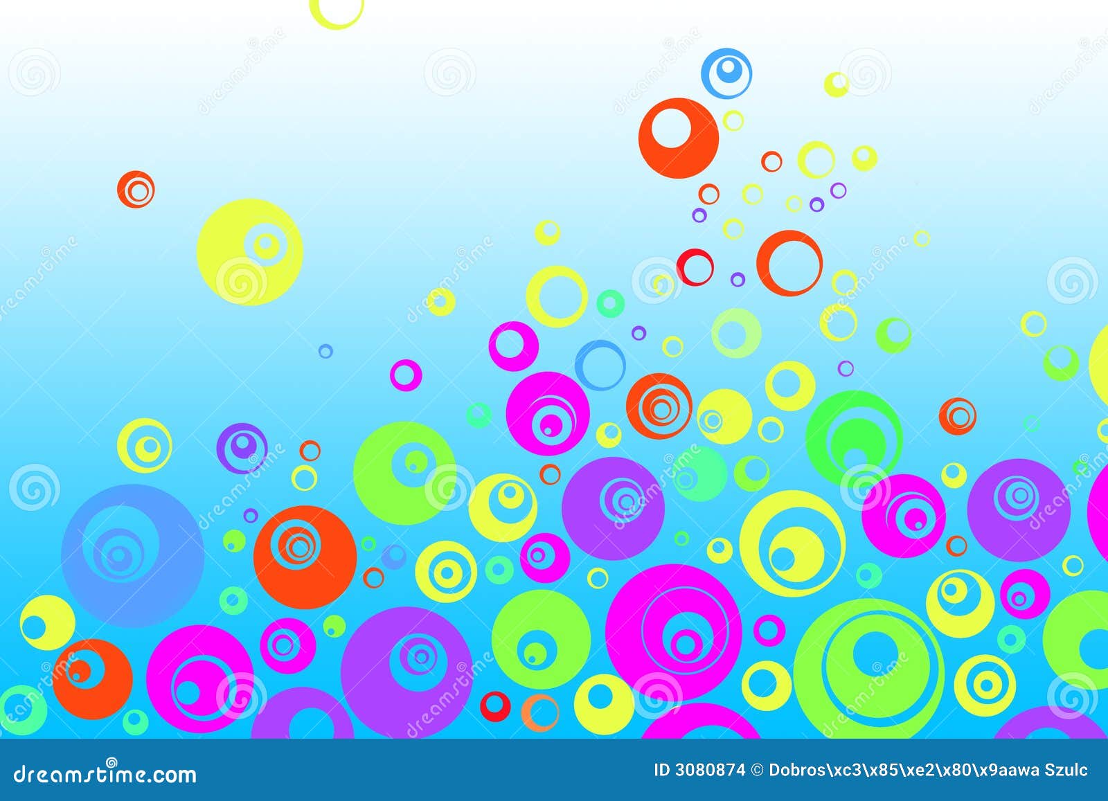 Colorful Bubbles Isolated Empty Blank Tag Sticker Label Vector Set ...