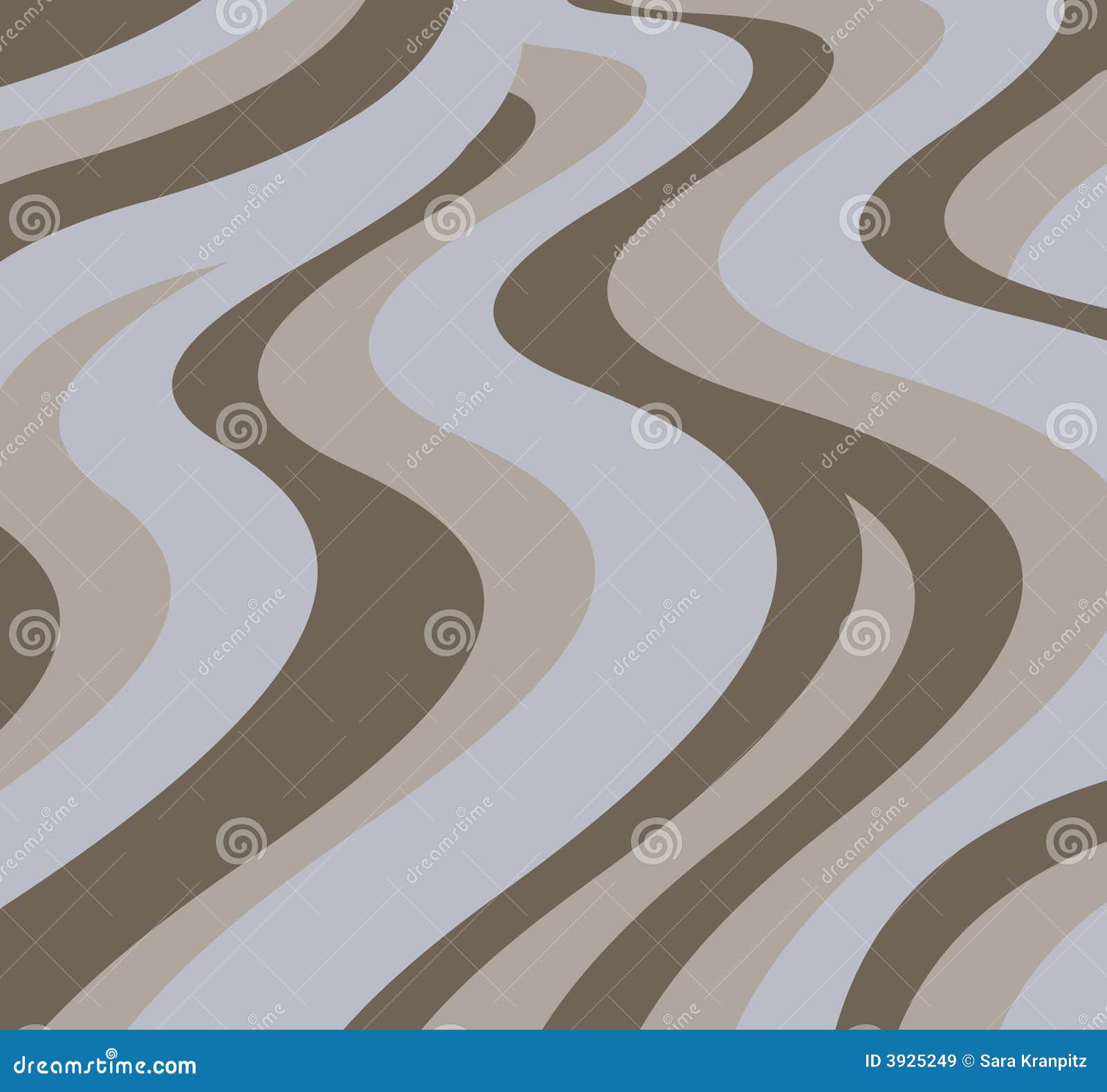 Retro Colorful Wavy Graphic Design Stock Illustration - Illustration of ...