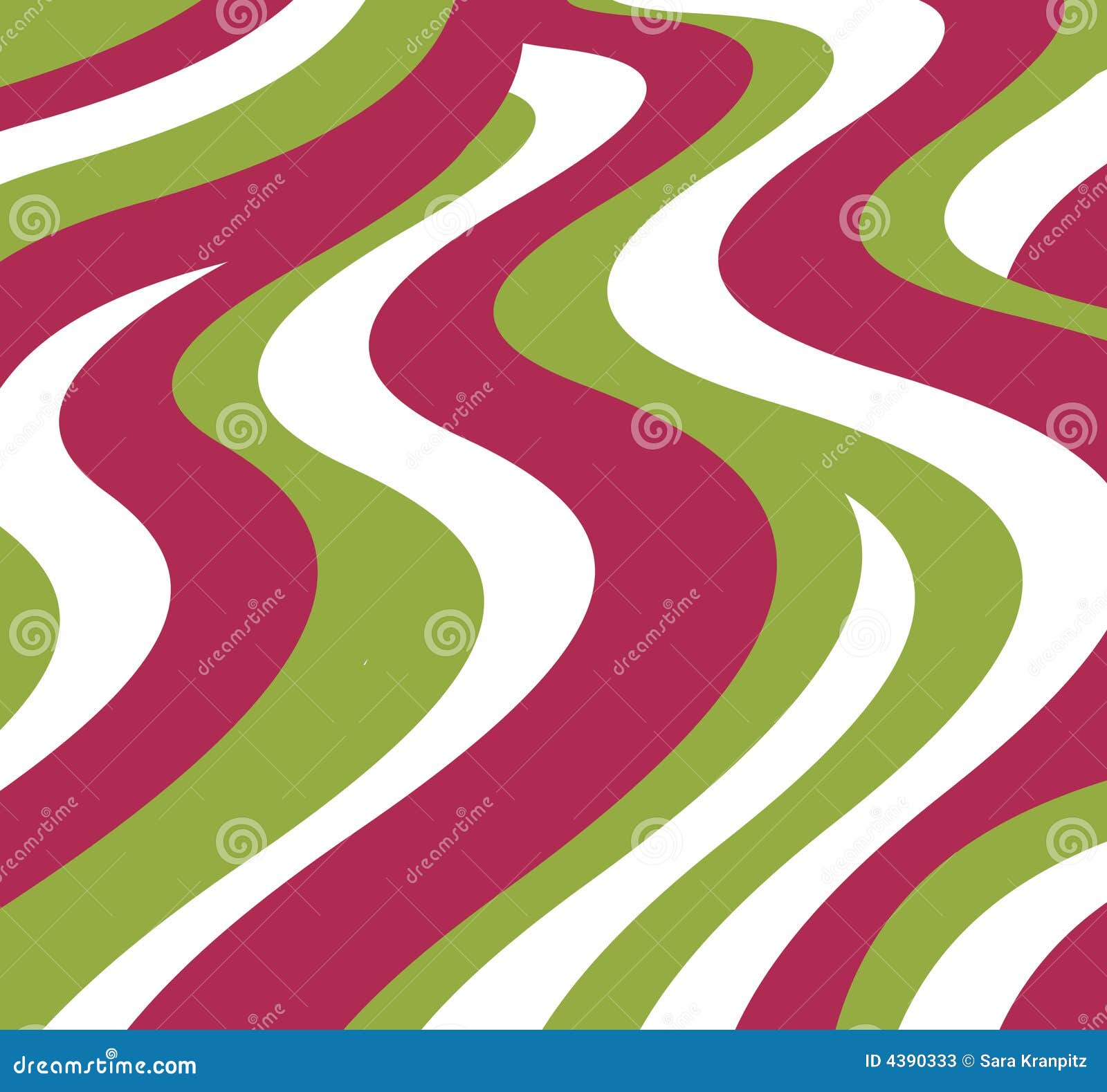 Retro Colorful Wavy Graphic Design Stock Illustration - Illustration of ...
