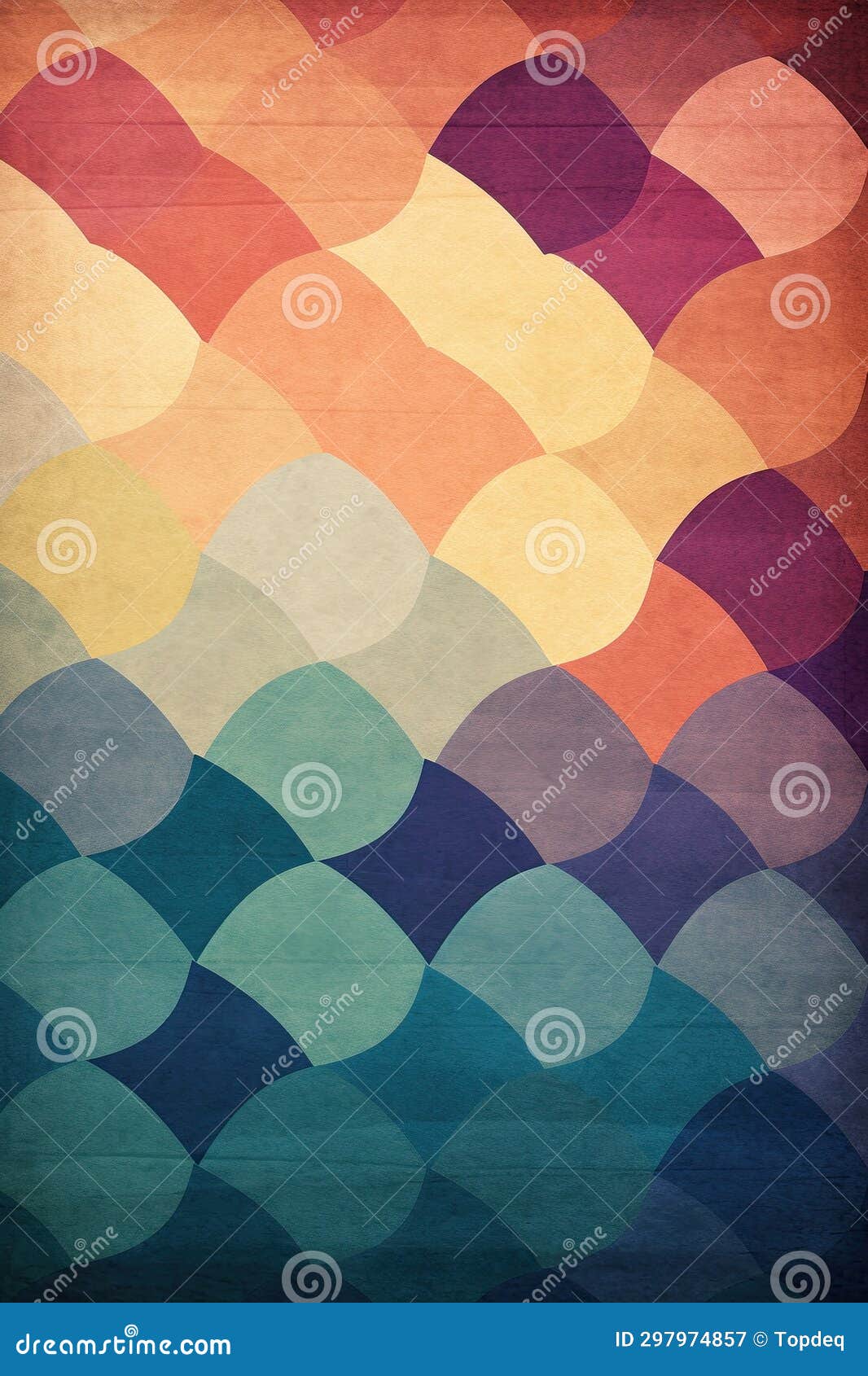 Retro Colors Abstract Vertical Checkerboard Pattern Grainy Texture ...