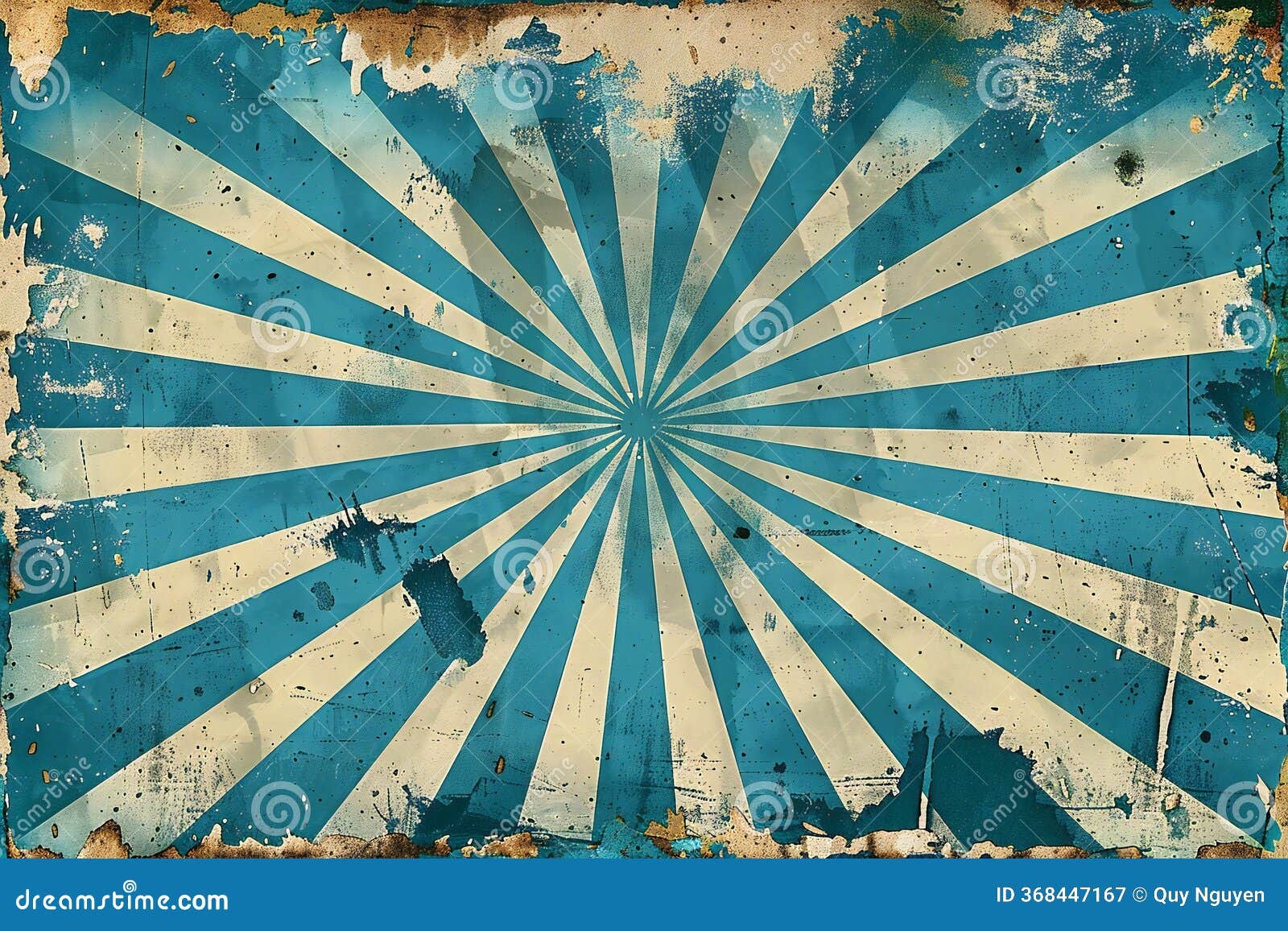 Retro Comic Sunburst Backgrounds Blue With Horizontal Lines And ...
