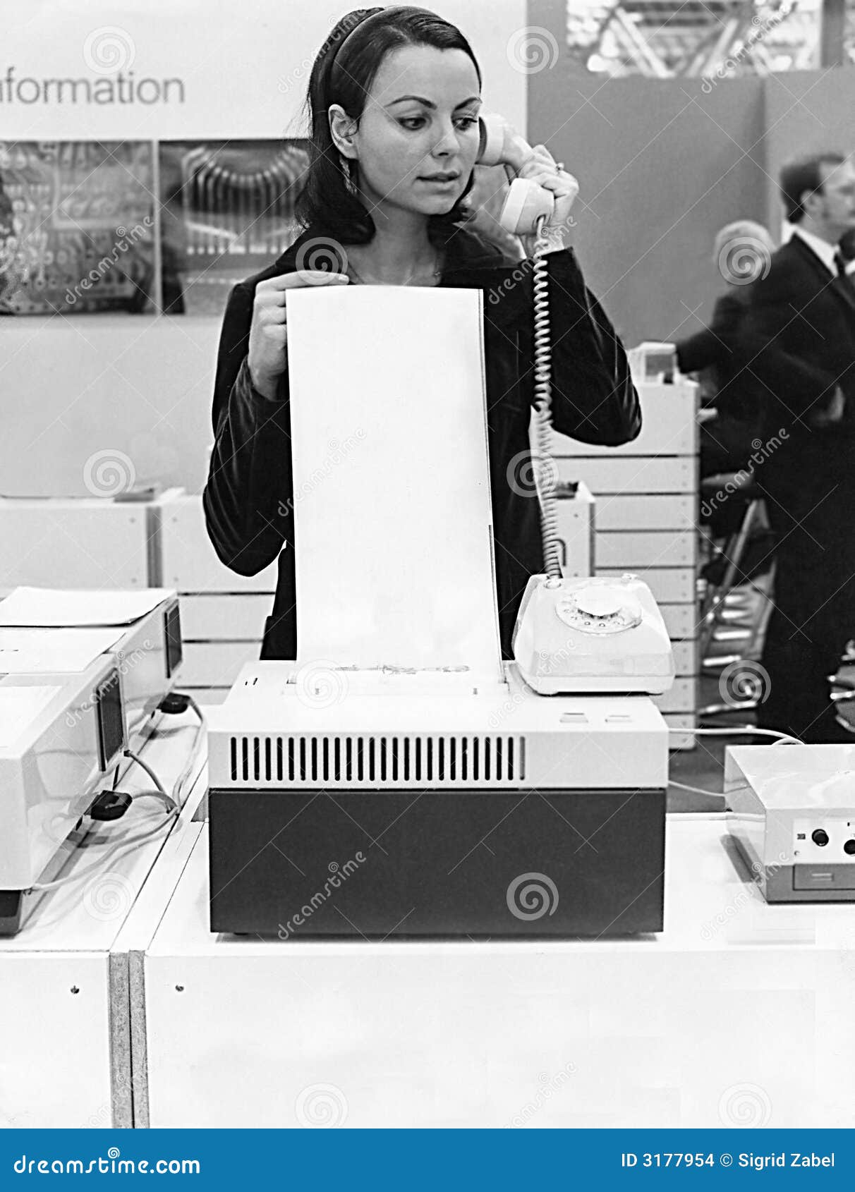 Retro communication stock photo. Image of latin, corporate - 3177954