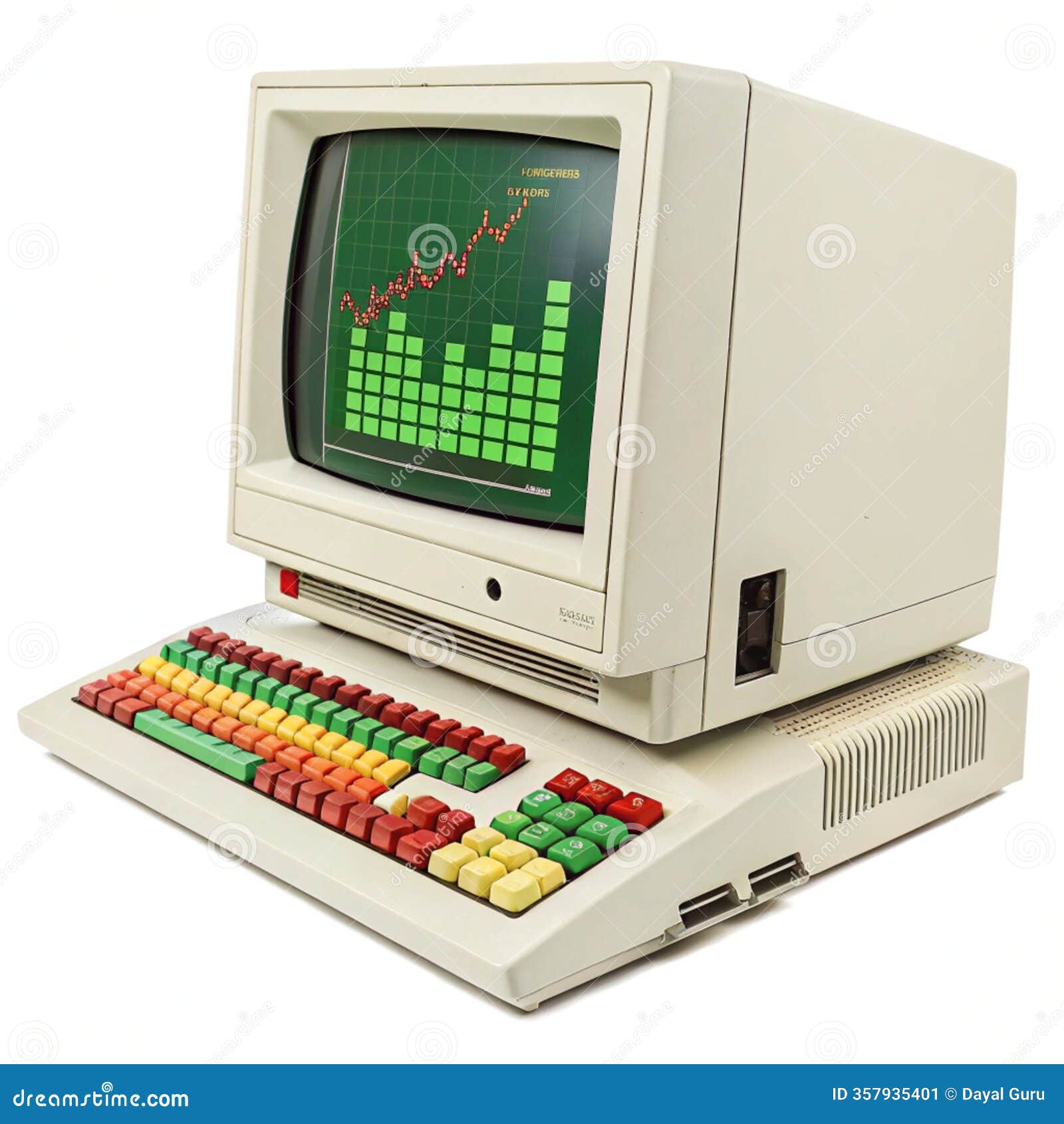 A Colorful Chart With Figures Representing Data, Teamwork, And Analysis ...