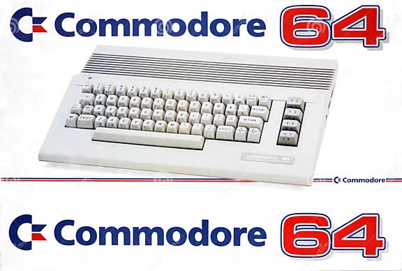 Retro Computer Commodore 64 Editorial Stock Image - Image of 1980s ...