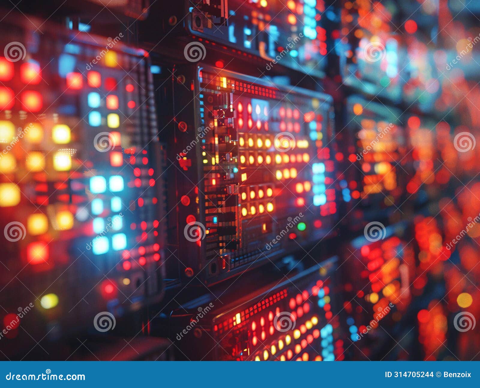 Retro Computer Cursor Icons in Pixelated Form the Pointers Blur into a ...