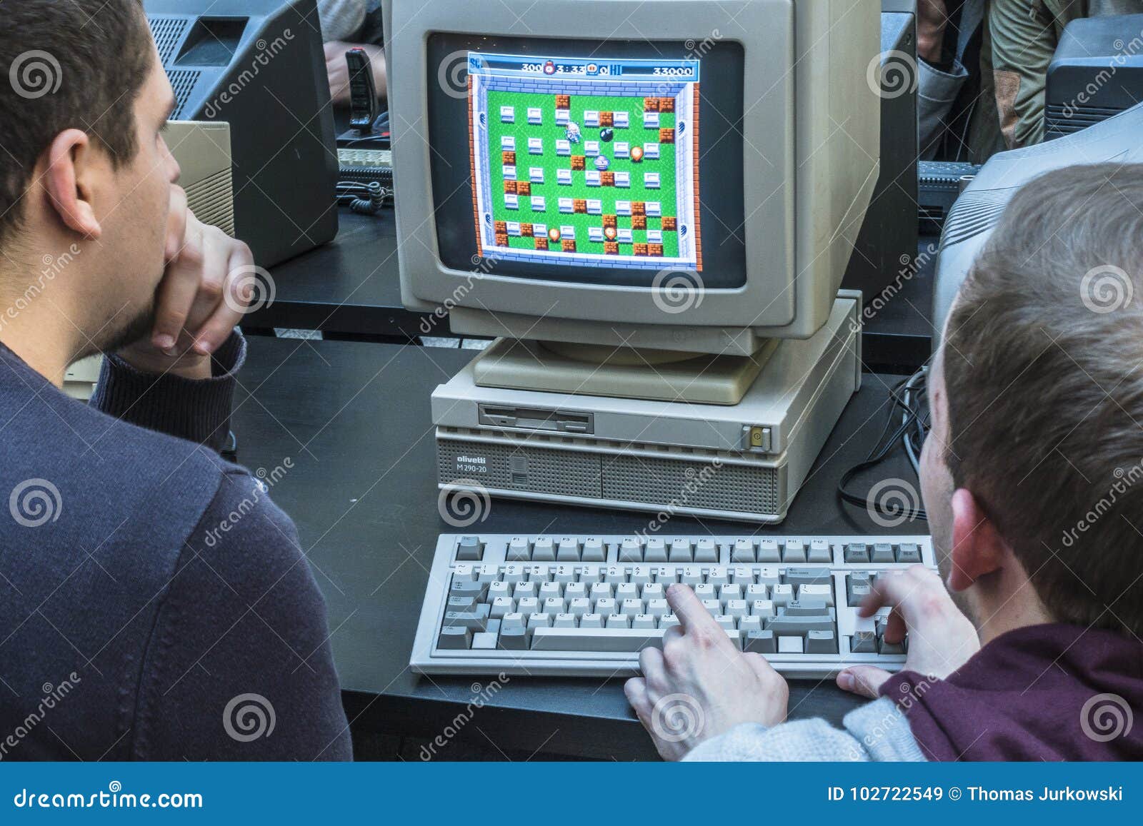 Old Computer editorial stock image. Image of monitor - 102722549