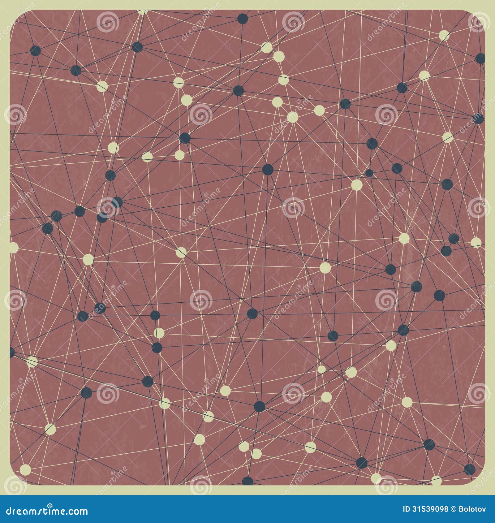 Retro connections pattern stock photo. Image of pattern - 31539098