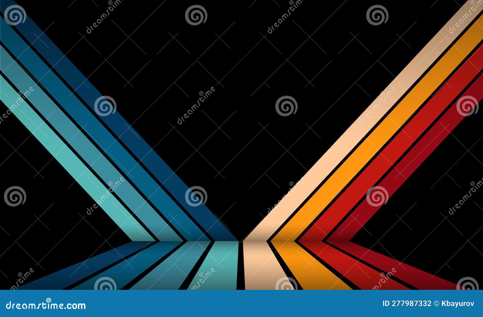 Vintage Striped Backgrounds, Posters, Banner Samples Stock Vector ...