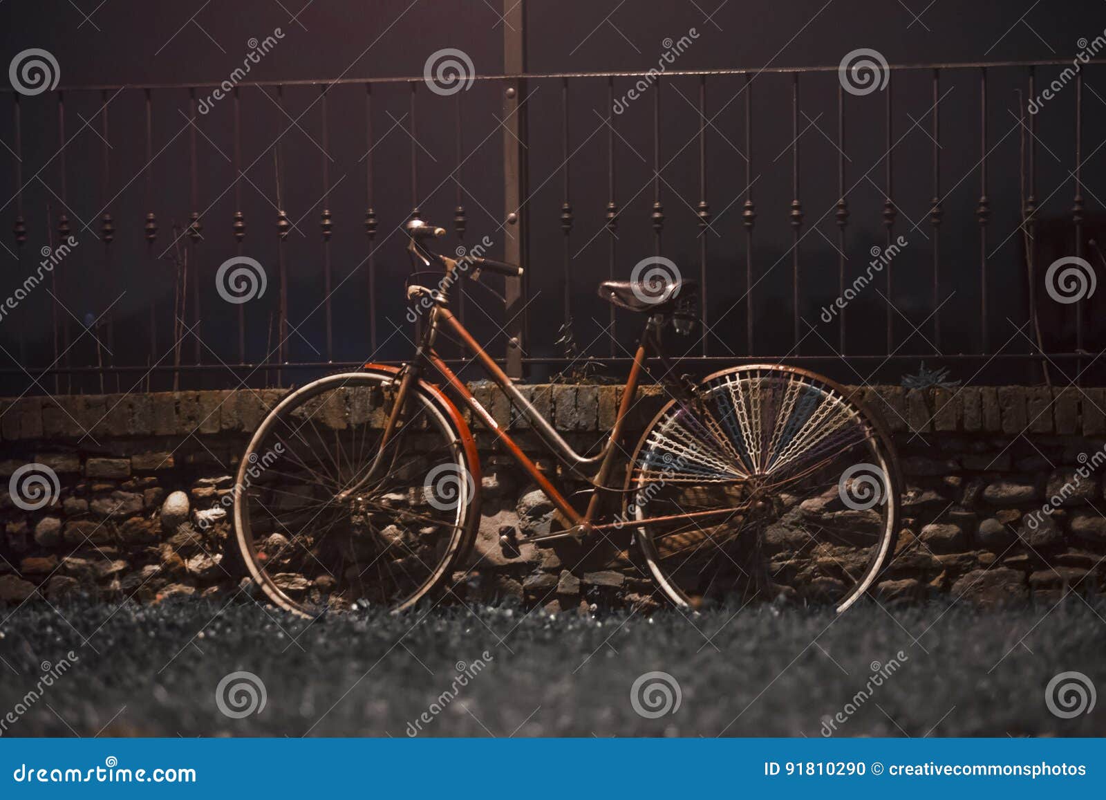 Retro Cykel Bild. Bild: 91810290
