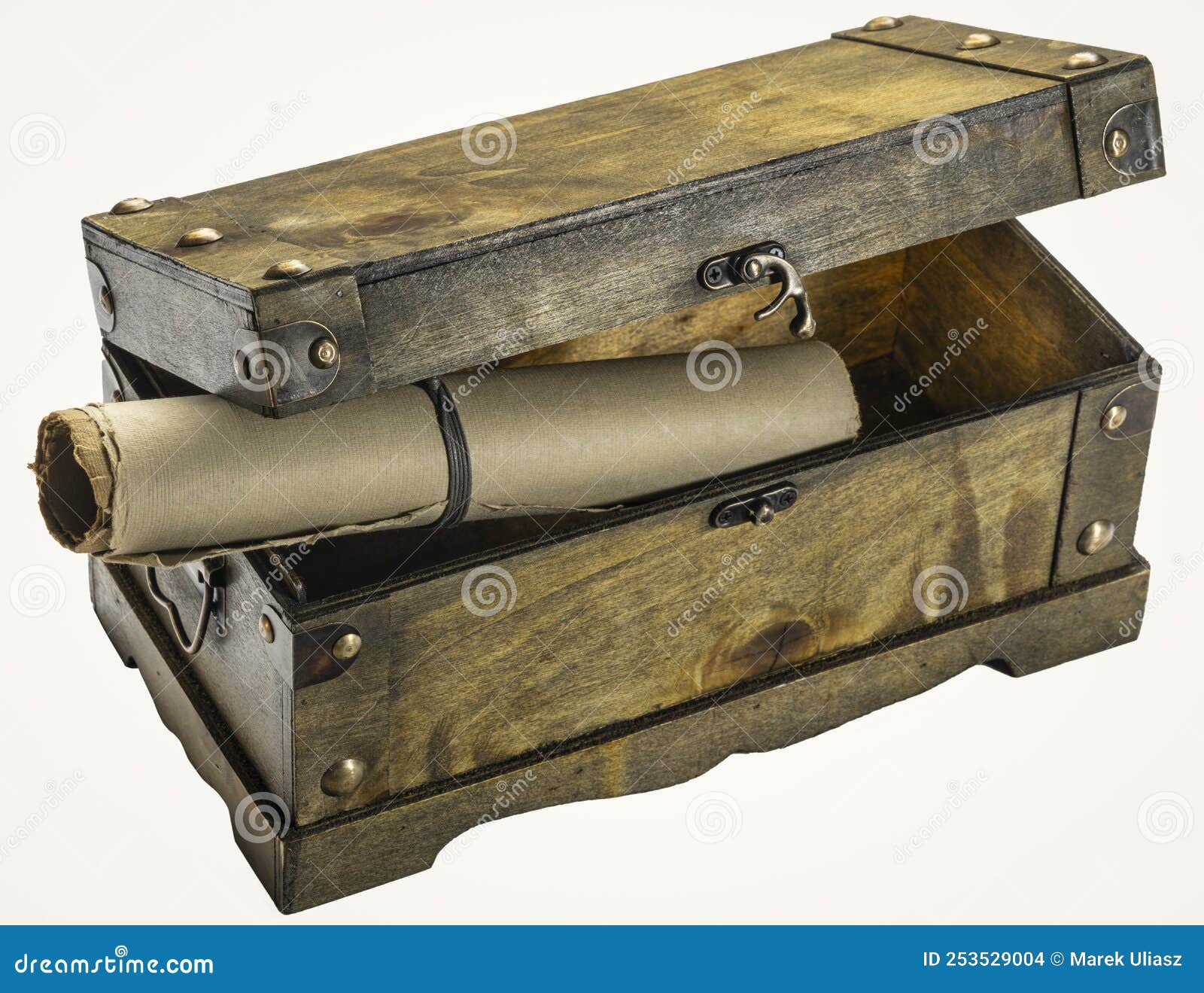 Retro Decorative Case or Storage Box Stock Photo - Image of retro ...