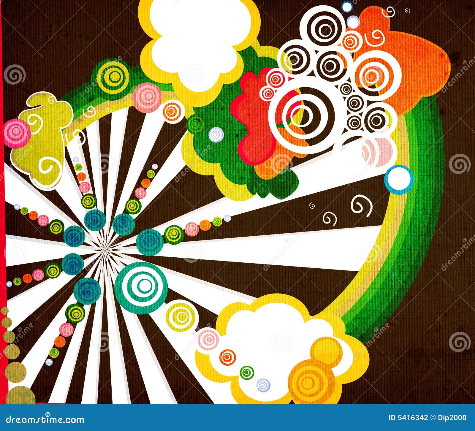 Retro design stock illustration. Illustration of abstract - 5416342
