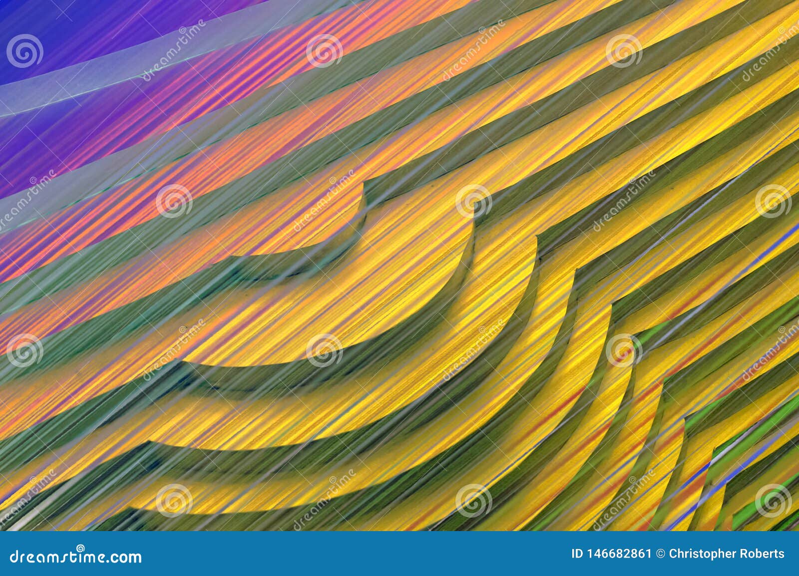 Classic Rainbow. Seven Colors Rainbow. Vector Illustration Isolated On ...