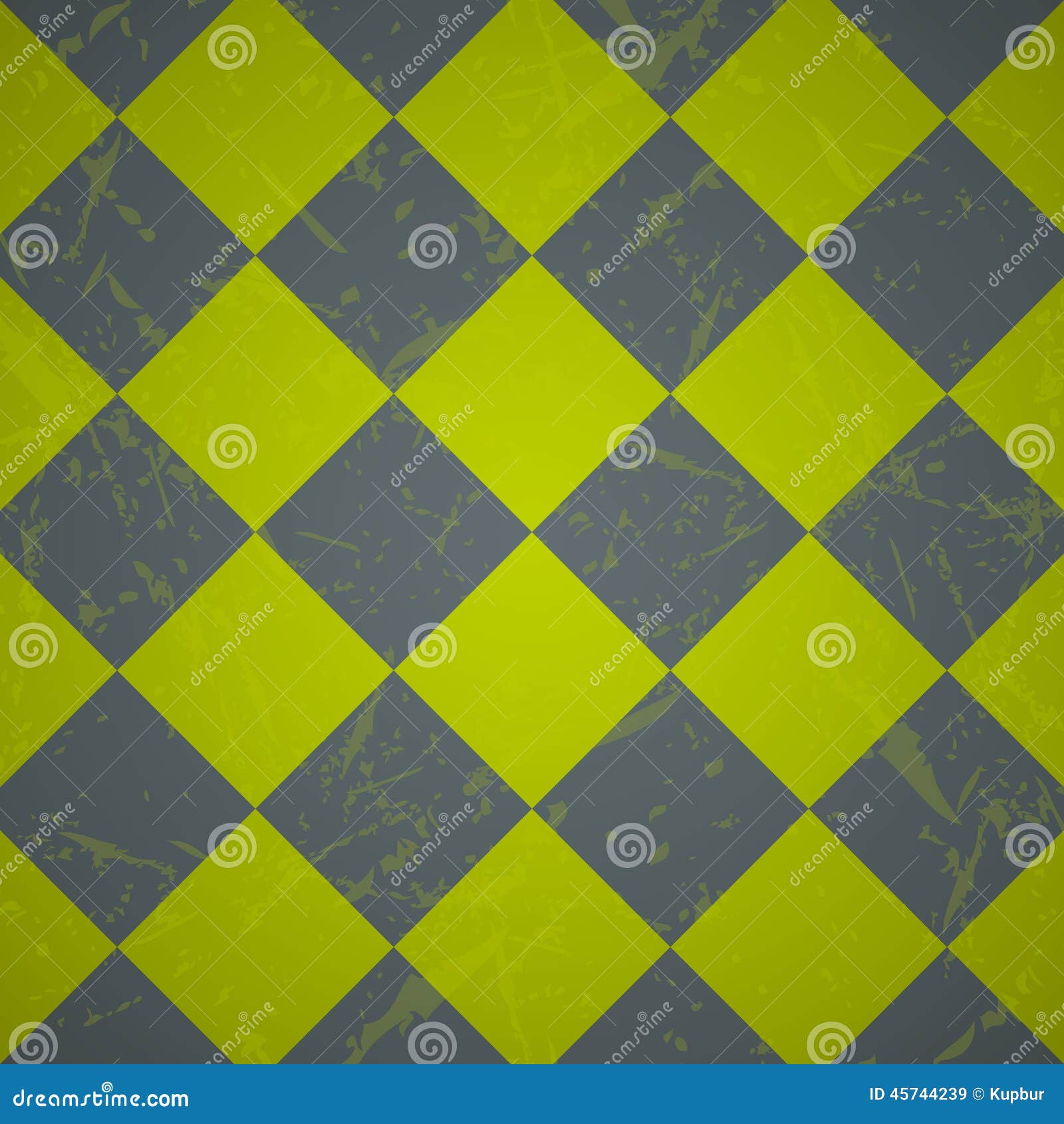 Checkered Texture Red Yellow Background Illustration Abstract Hypnotics ...