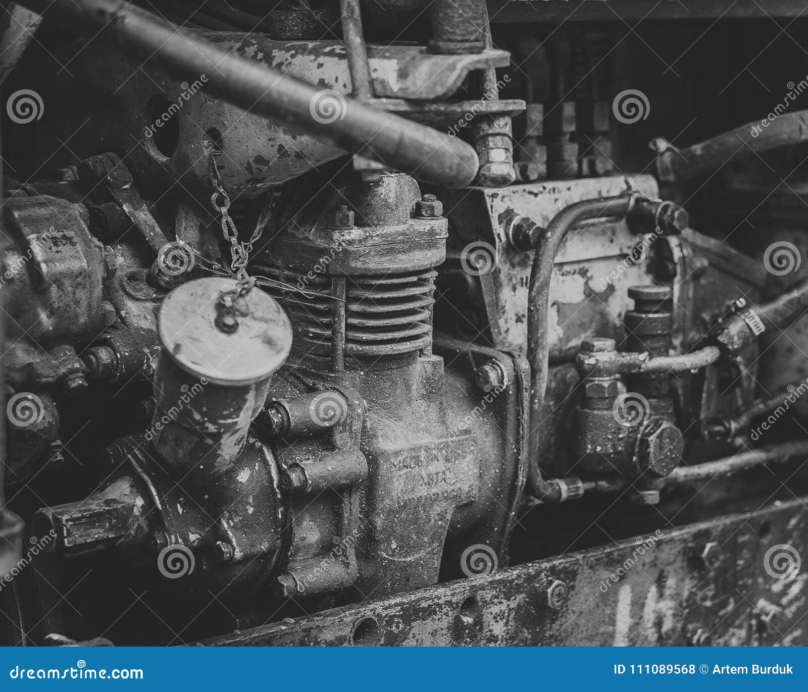 Retro Diesel Locomotive Stock Photography | CartoonDealer.com #561020