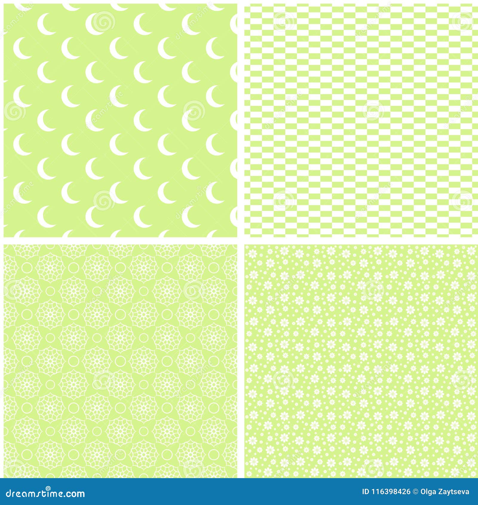 Retro Different Seamless Patterns. Stock Illustration - Illustration of ... Retro Different Seamless Patterns. Stock Illustration - Illustration of ...