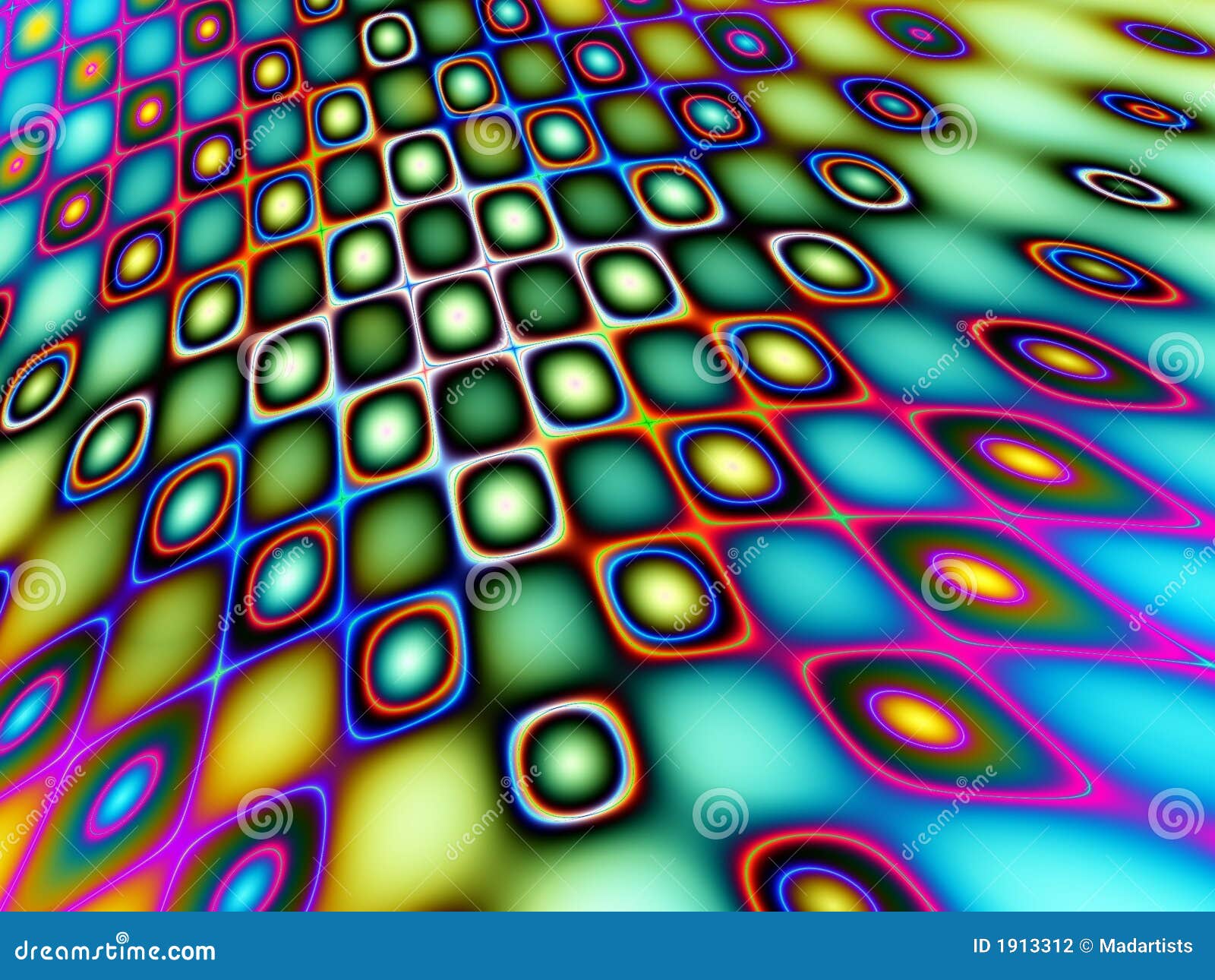 Retro Disco Floor Pattern stock illustration. Illustration of color ...