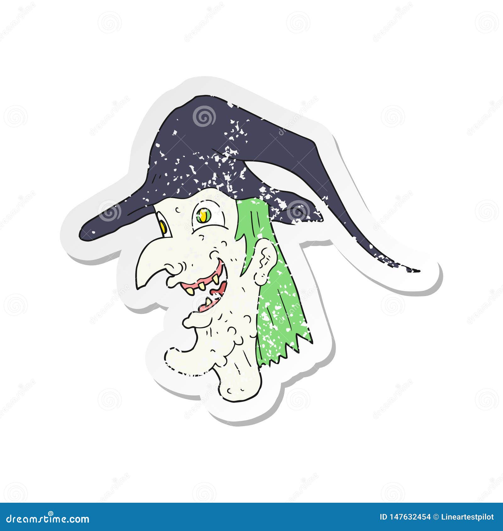 Funny Cackling Hen, Comic Cartoon Chicken Bird Character With Big Eyes ...