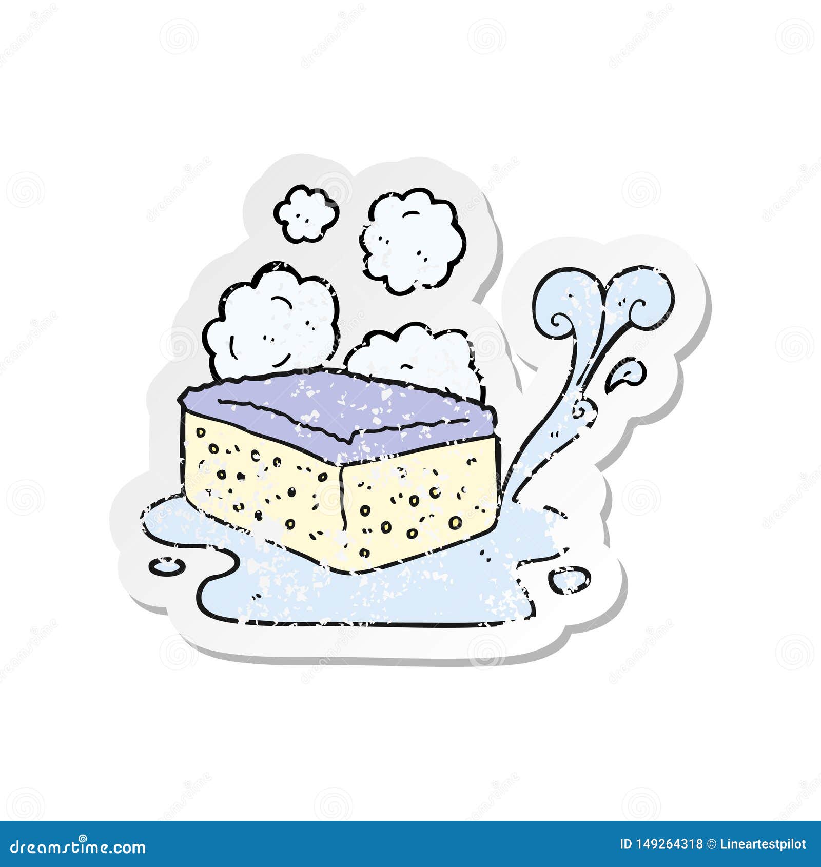 Cartoon Boy With Sponge Stock Photo | CartoonDealer.com #31261476