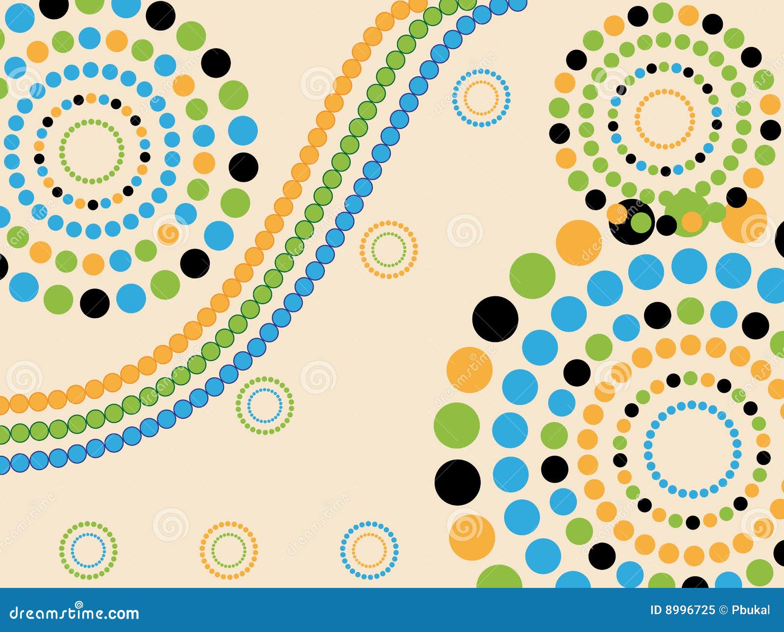 Retro dots background stock vector. Illustration of gradient - 8996725
