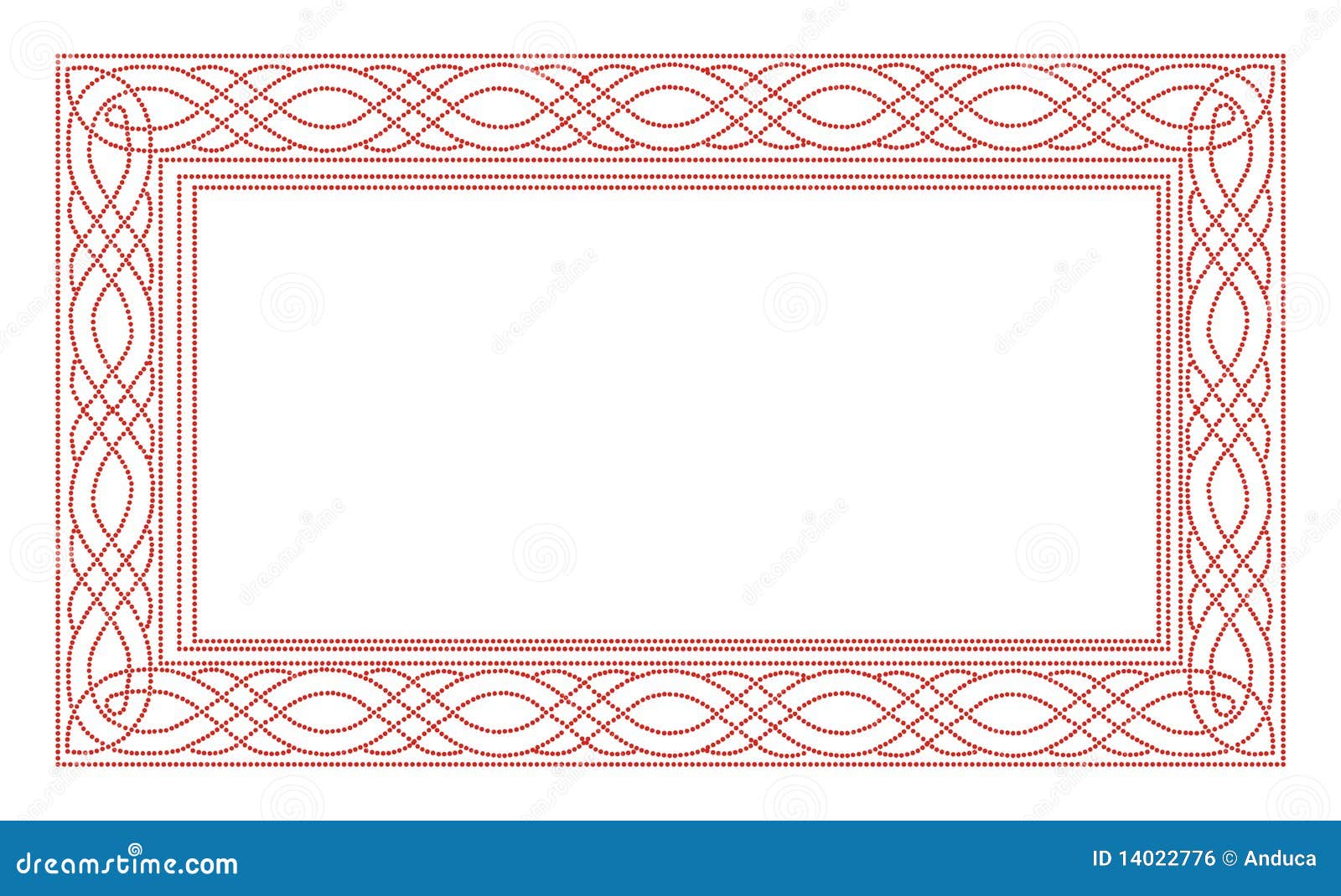 Retro dots frame stock vector. Illustration of clip, beautiful - 14022776