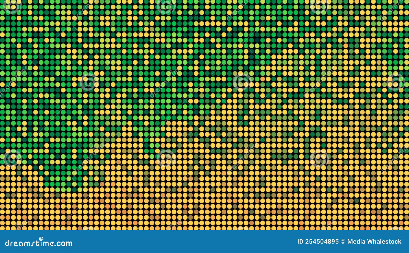 Retro Dynamic Pattern of Green and Beige Flickering Mosaic Tiles ...