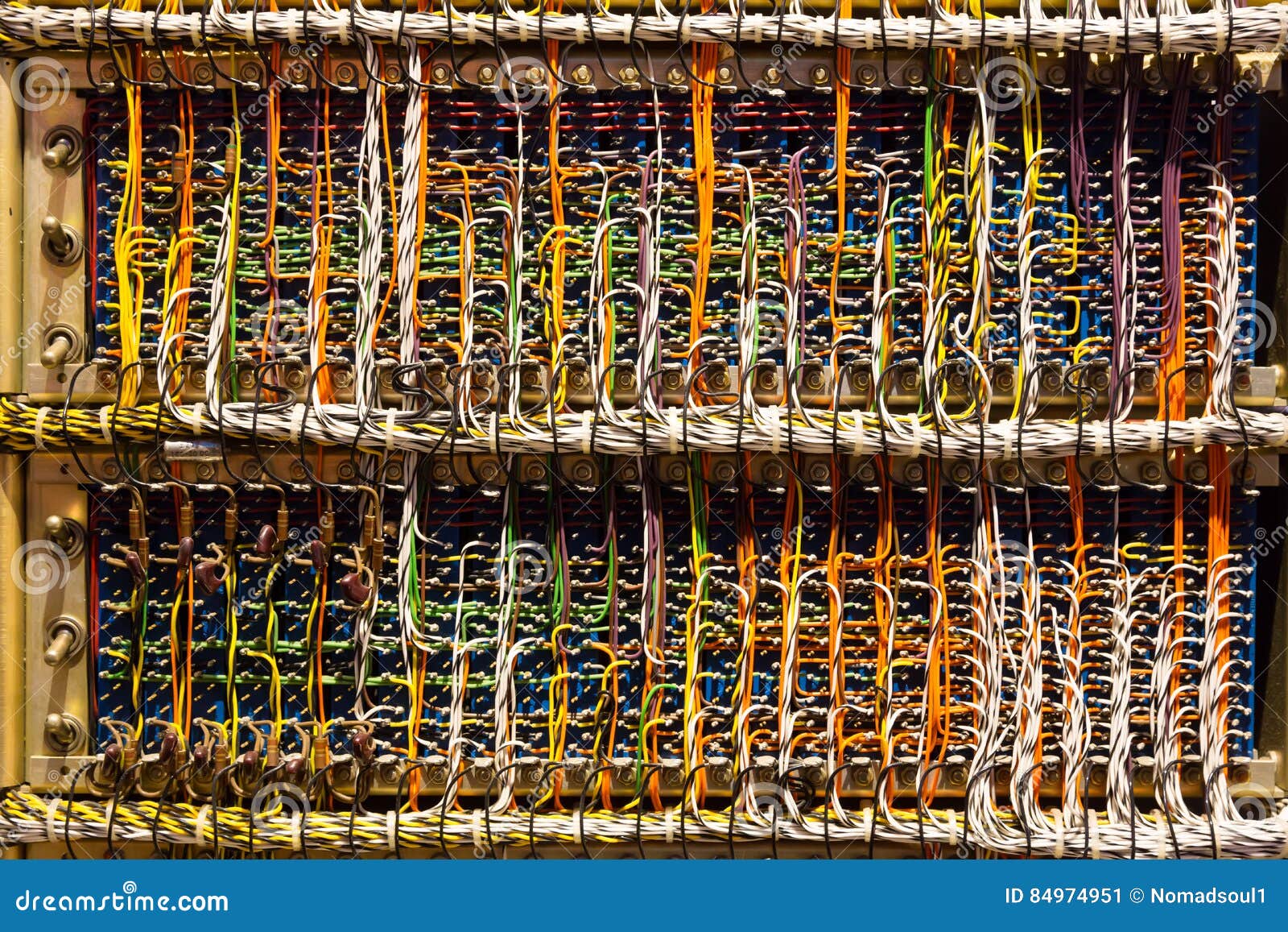 Retro Electronic Wires And Cables Royalty-Free Stock Photo ...