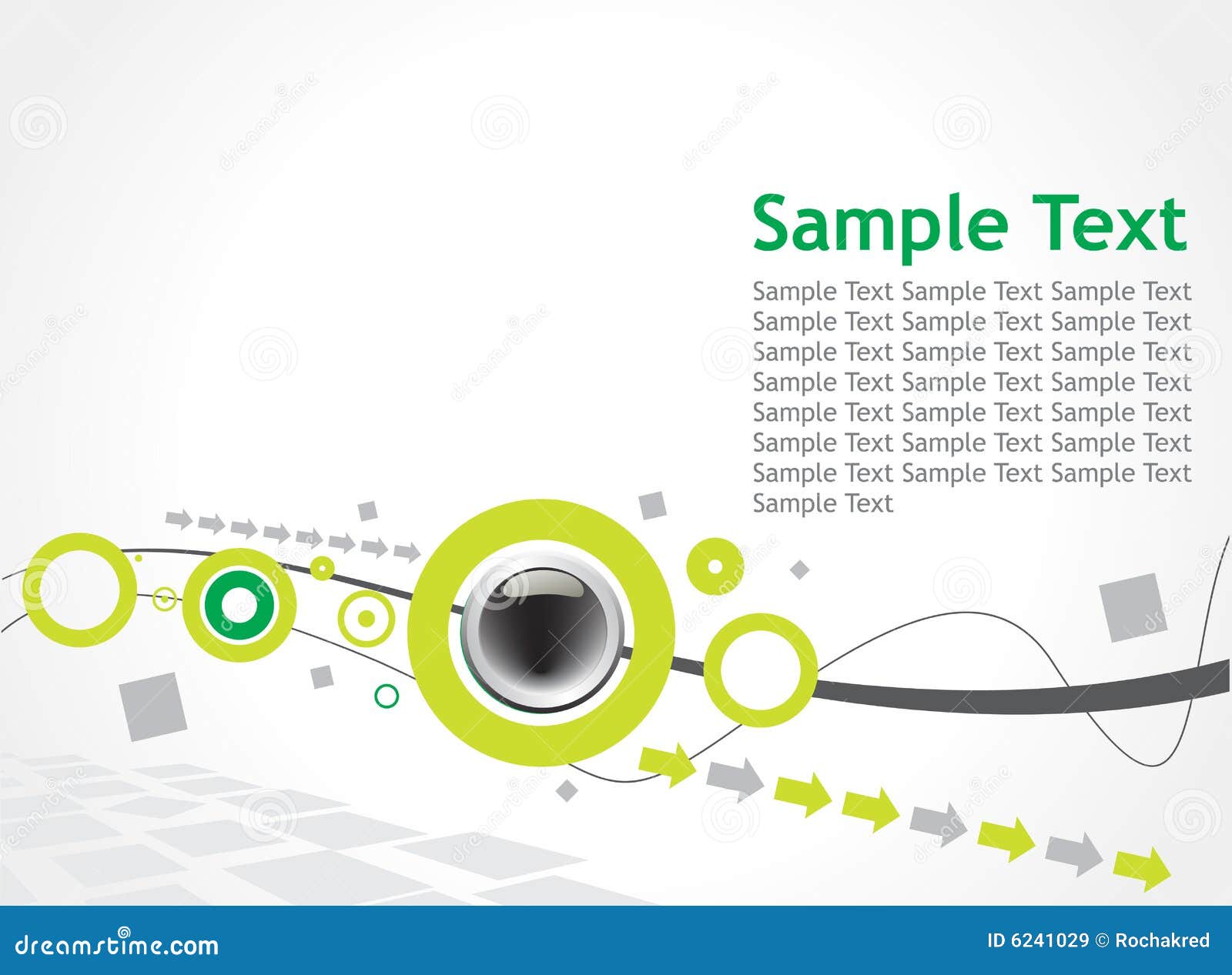 Retro Elements Background- for Your Text Stock Vector - Illustration of ...