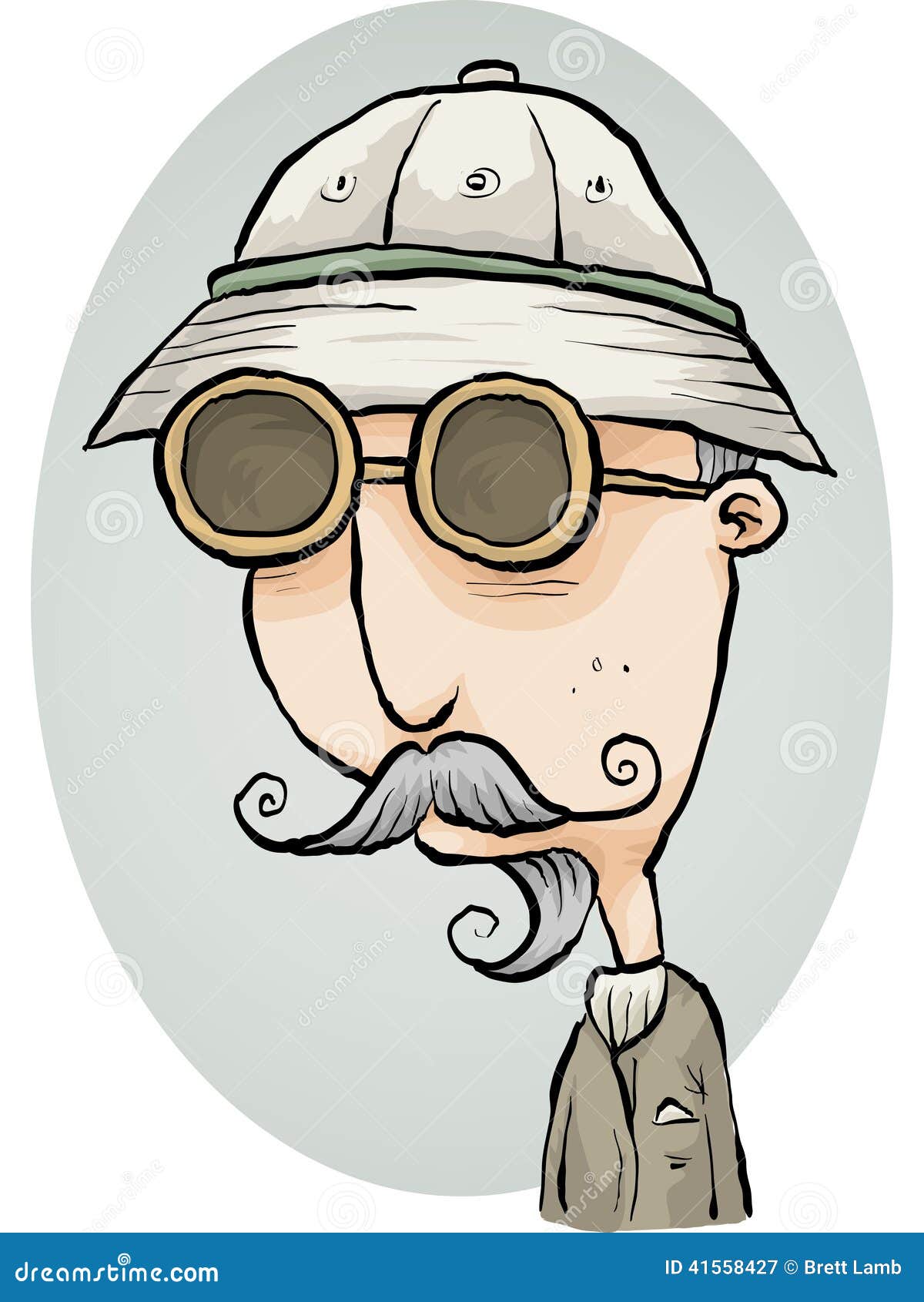 Retro Explorer stock illustration. Illustration of ready - 41558427