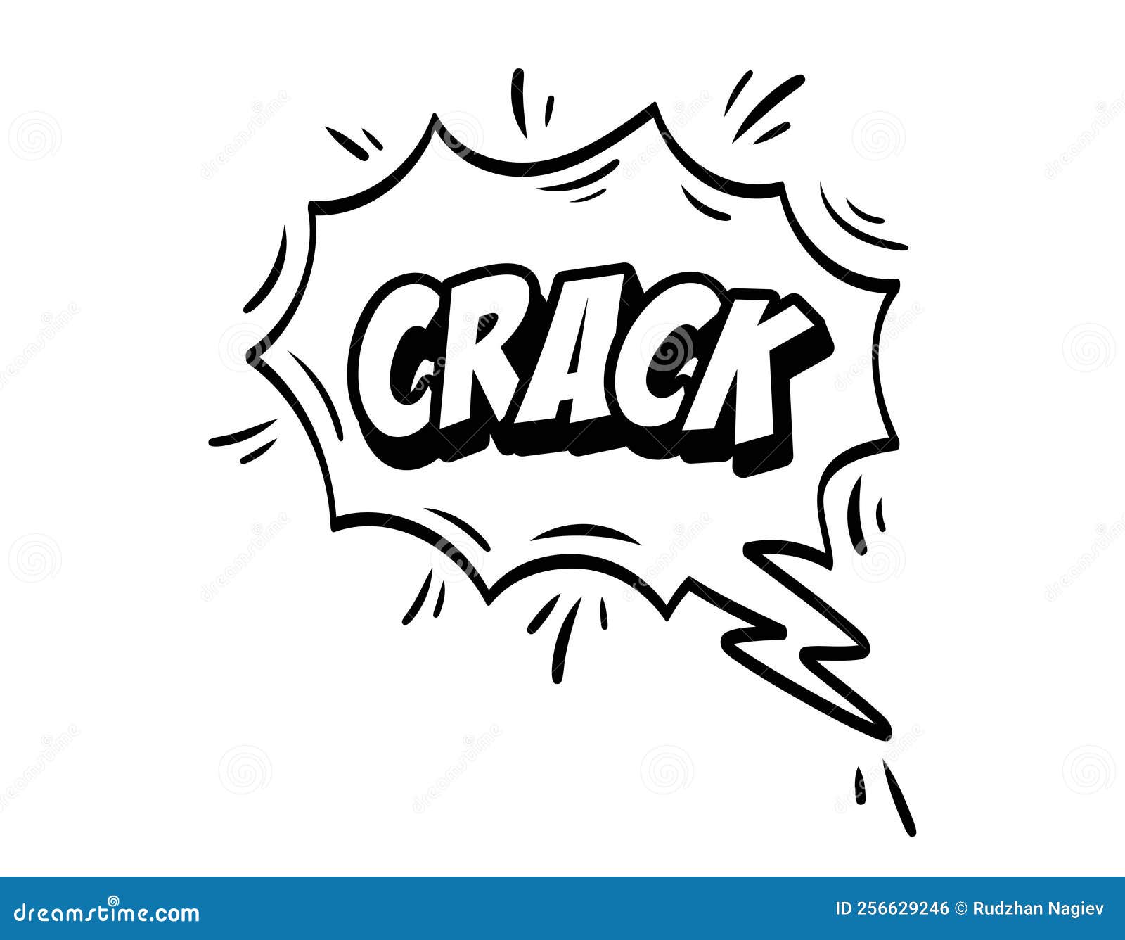 Crack Cartoon Explosion