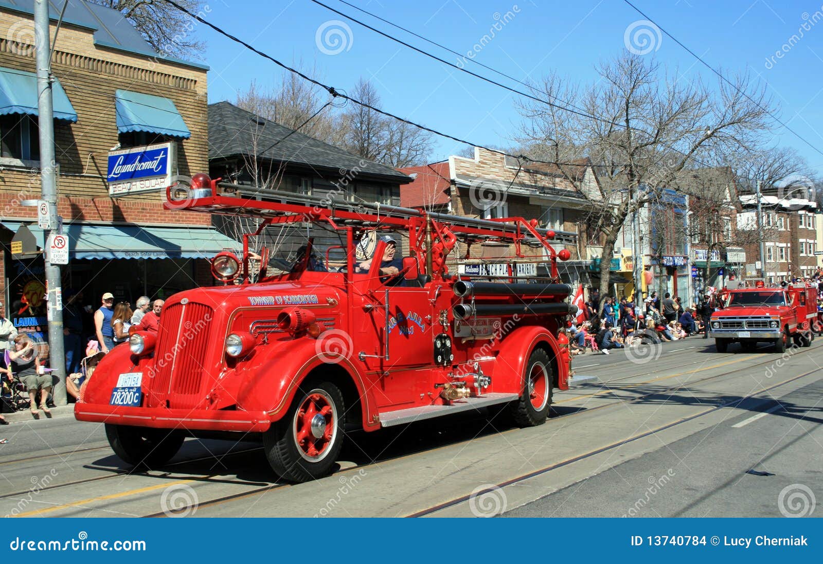 Retro Fire Car editorial stock image. Image of celebration - 13740784