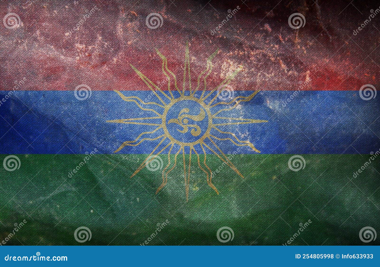 Retro Flag Of Austronesian Peoples Kapampangans With Grunge Texture ... Retro Flag Of Austronesian Peoples Kapampangans With Grunge Texture ...