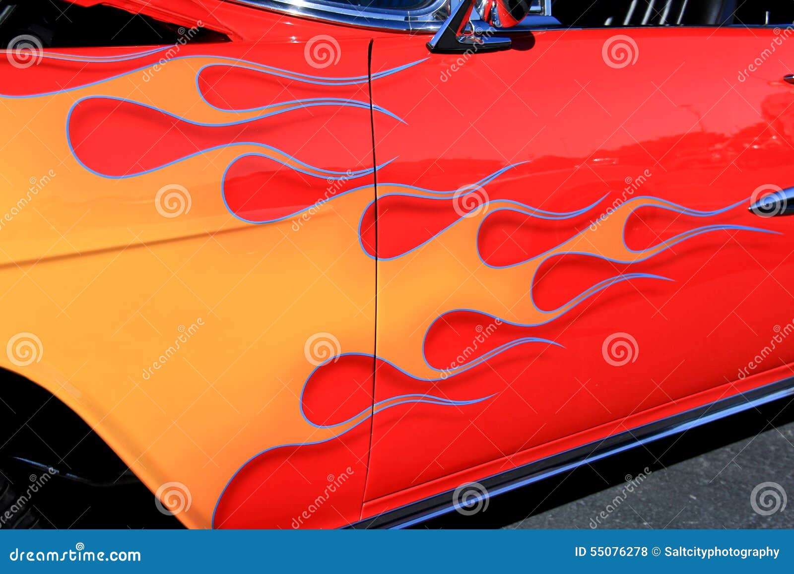 Retro Flames stock photo. Image of school, cool, bright - 55076278