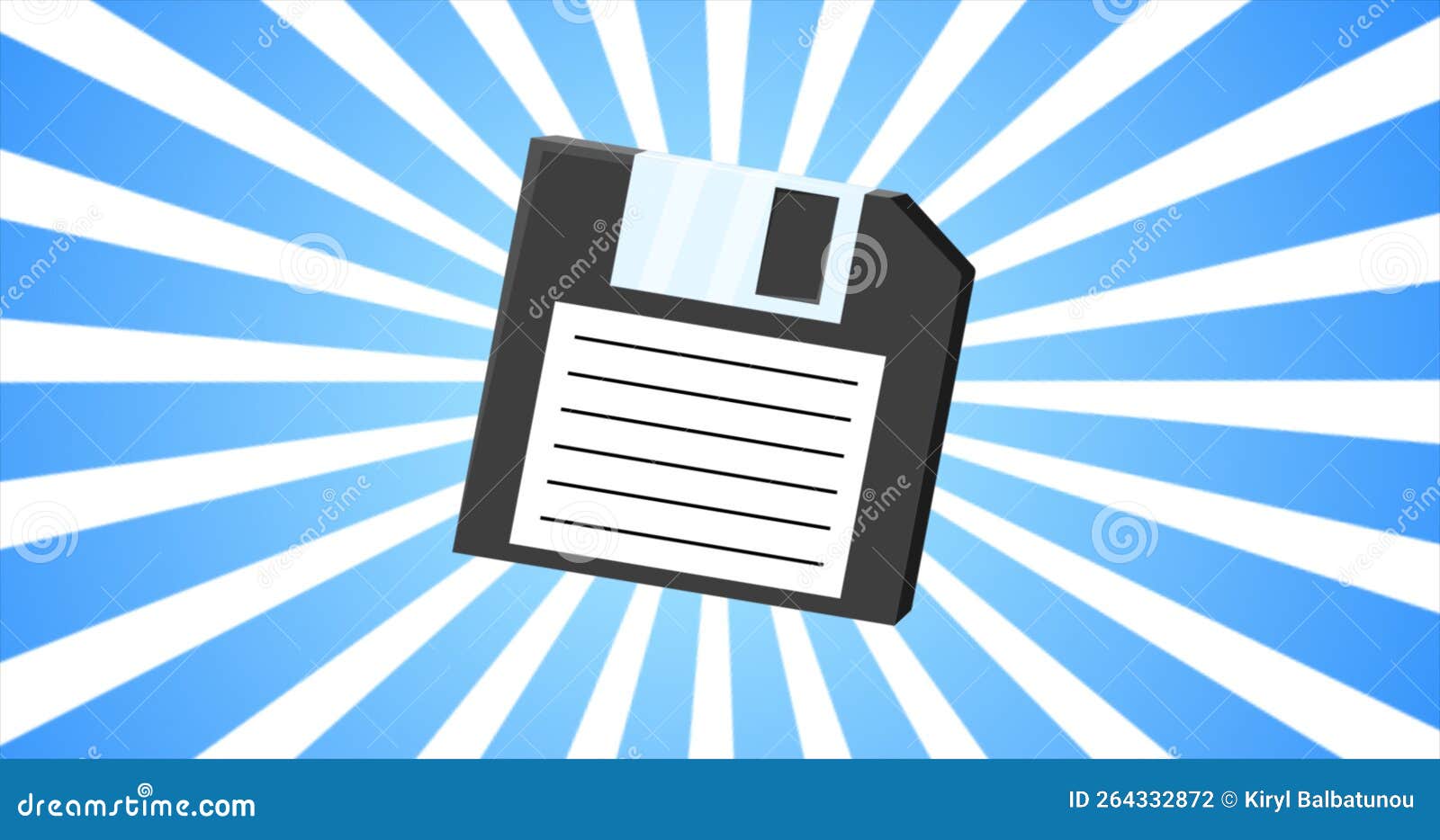 Retro Floppy Disk Computer Data Save Symbol Old Vintage Hipster for ...