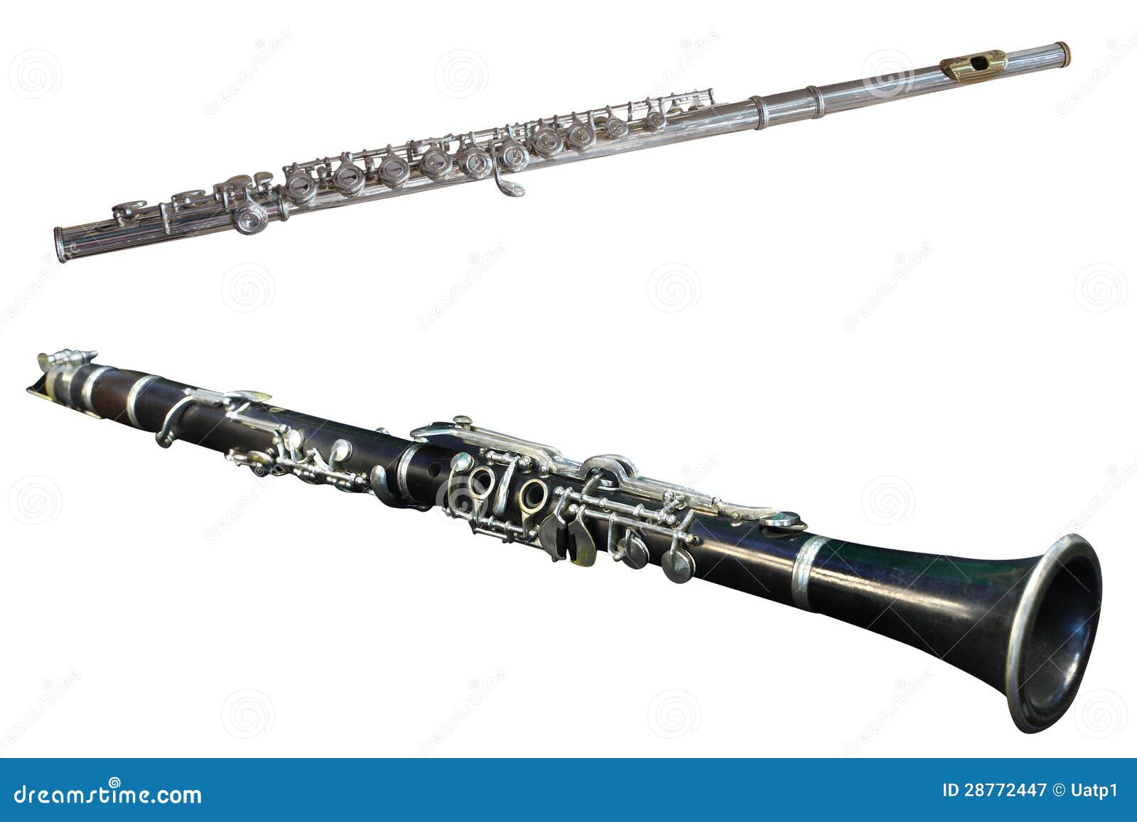 Retro flute stock image. Image of closeup, single, wind - 28772447
