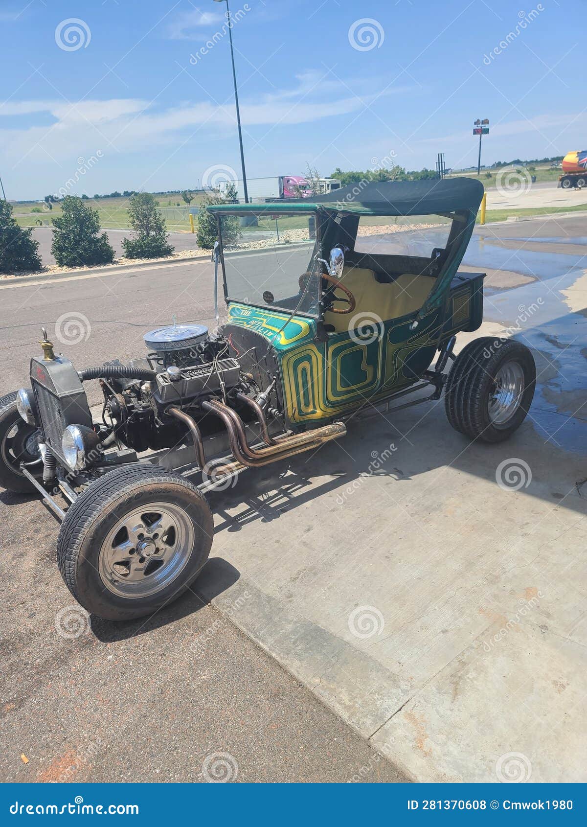 Retro Ford roadster hotrod editorial stock photo. Image of retro ...