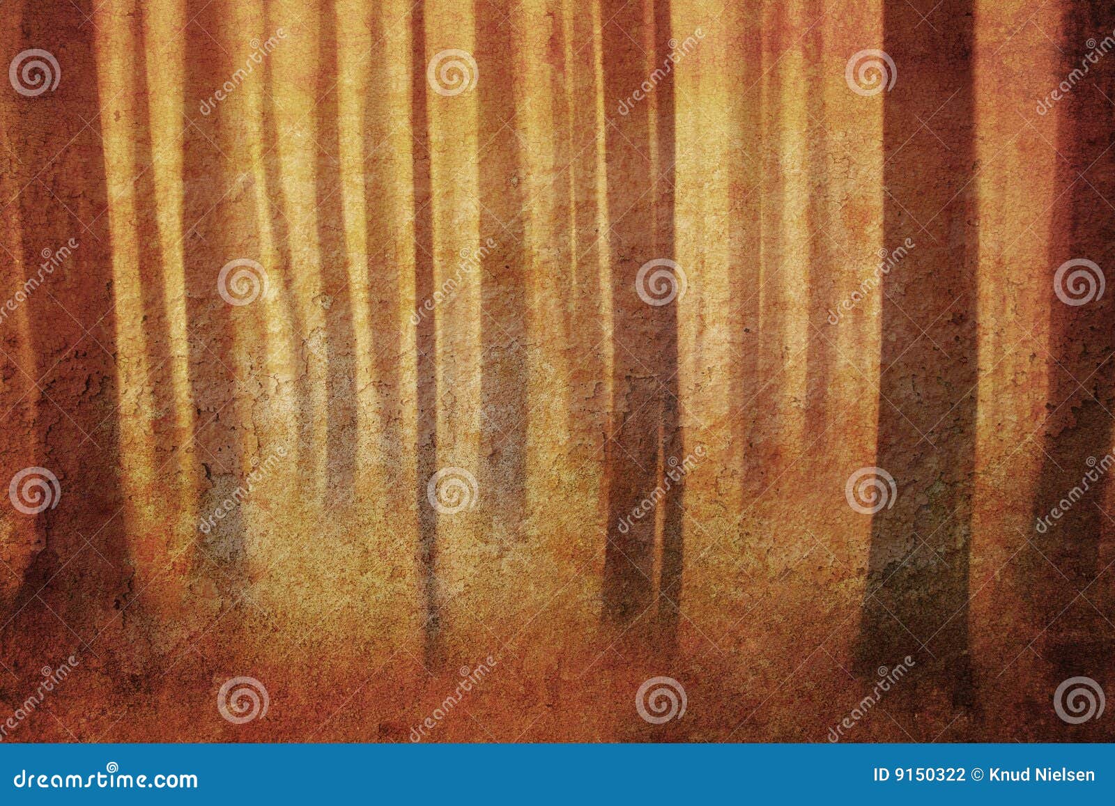 Retro forest stock photo. Image of texture, grunge, tranquil - 9150322